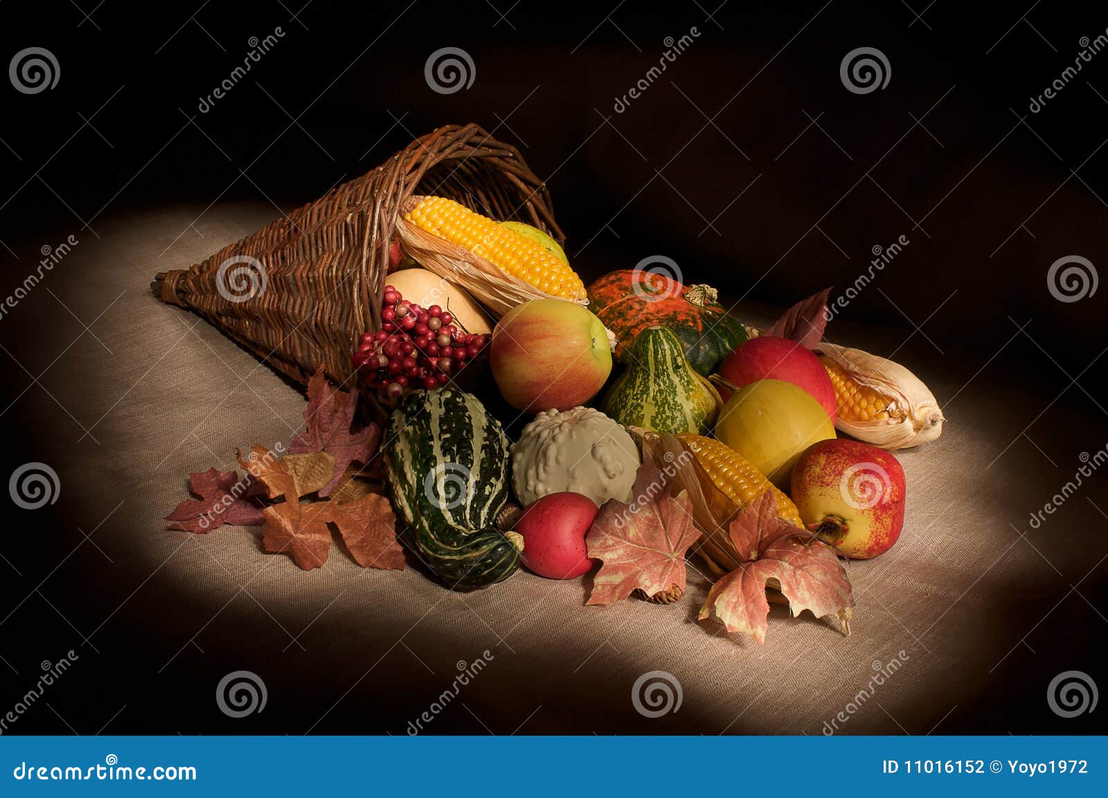Autumn Cornucopia stock photo. Image of heap, apple, autumn - 11016152