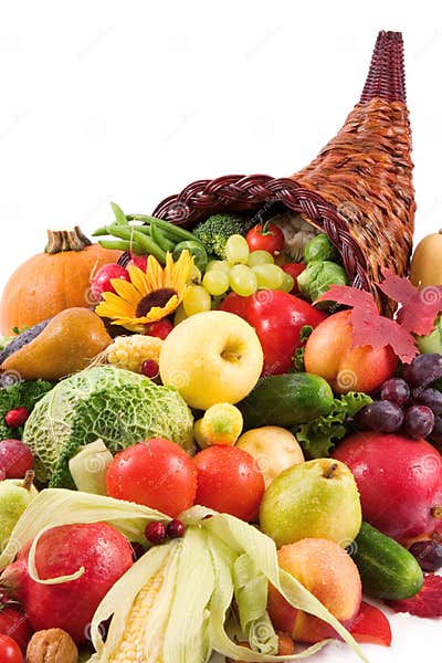 Autumn Cornucopia stock image. Image of pear, fruit, cranberry - 1436901