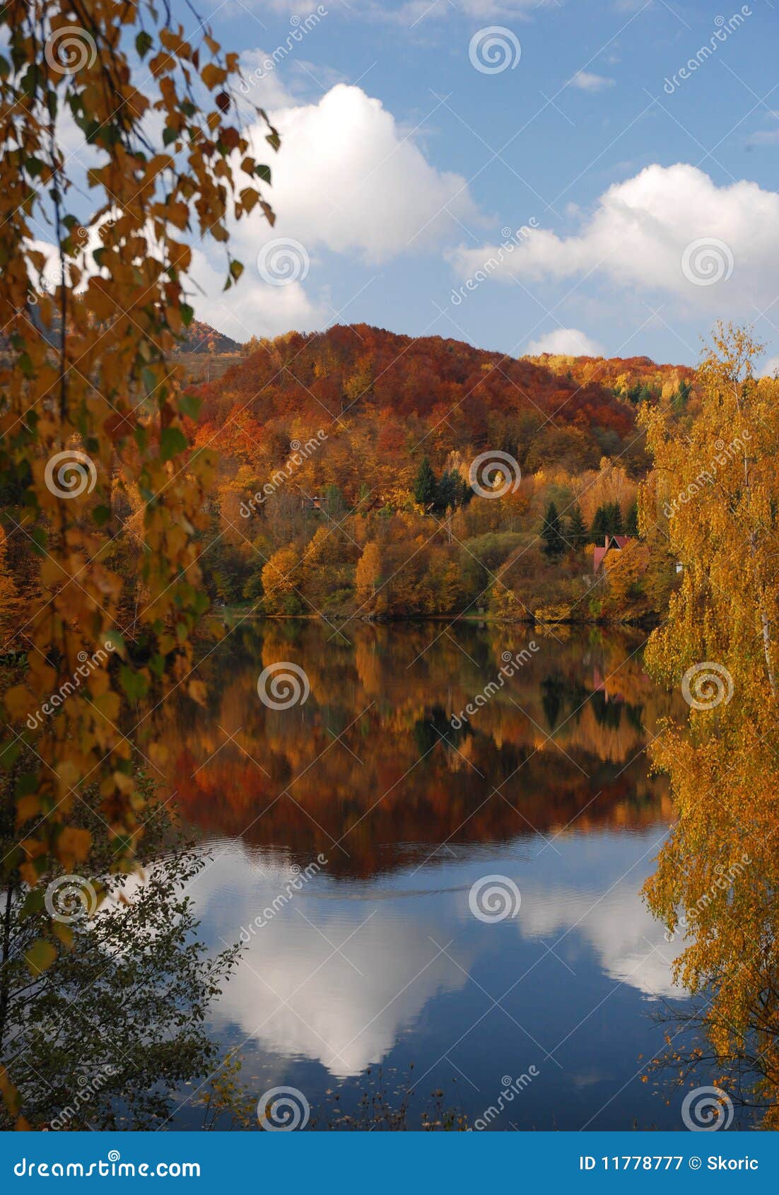 Autumn countryside stock image. Image of mountains, country - 11778777