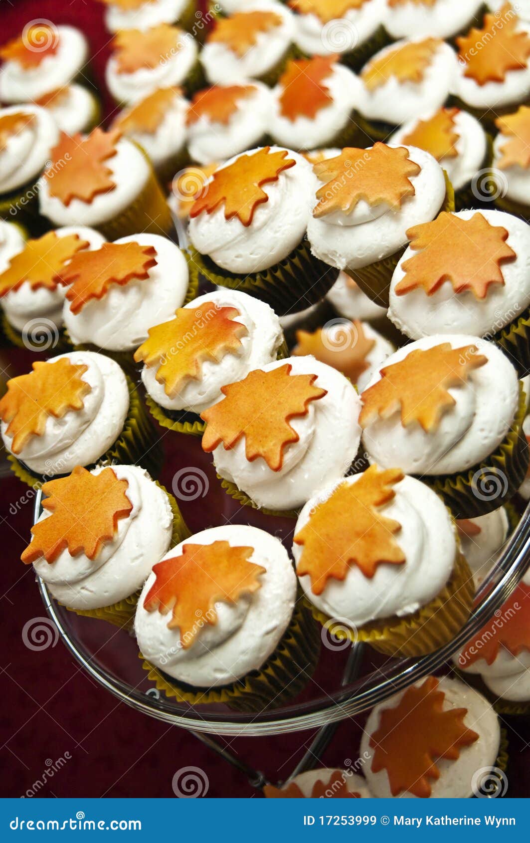 Autumn Cupcakes stock image. Image of sweet, autumn, snack - 17253999