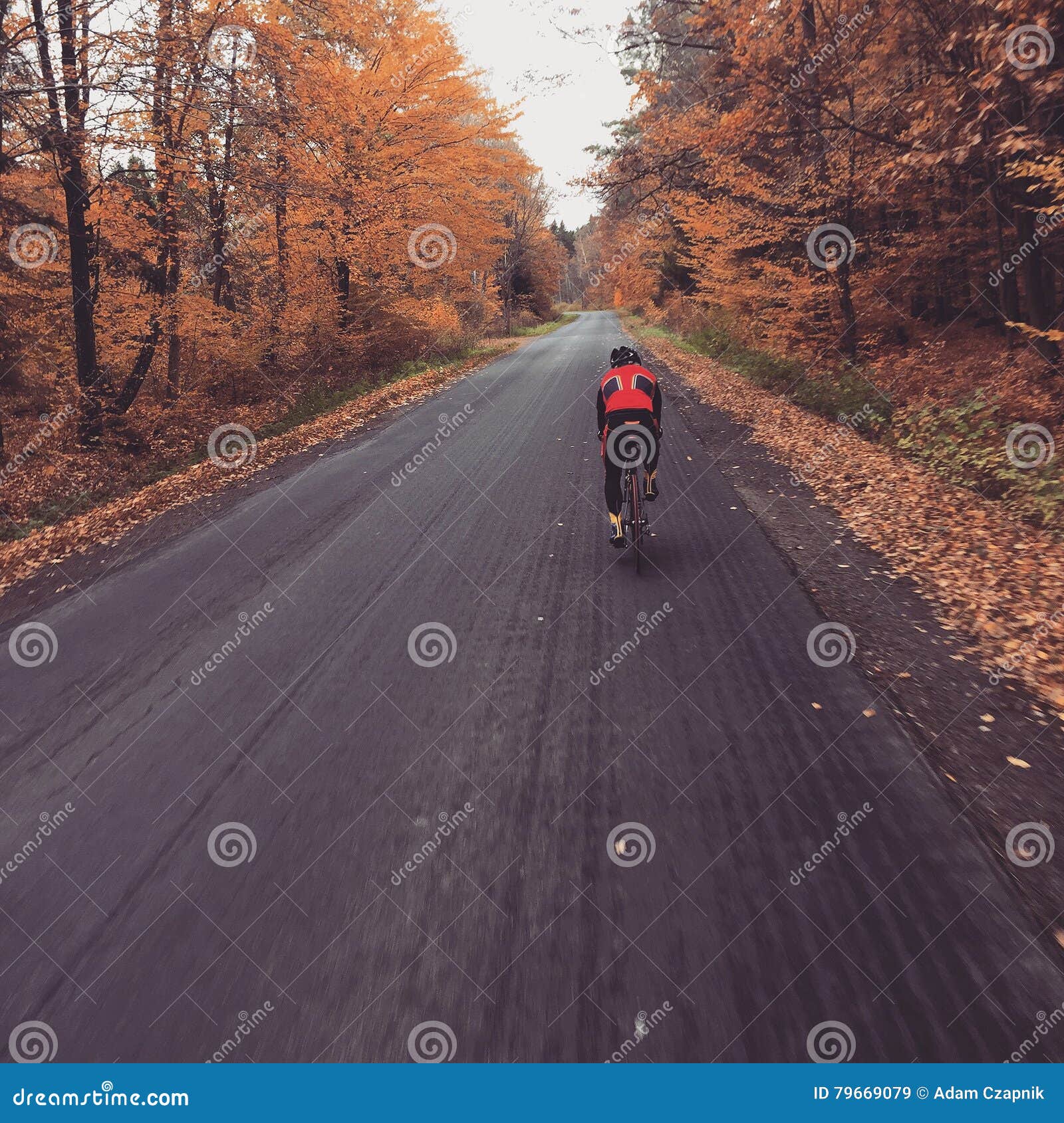 Autumn cycling ride stock image. Image of suit, cycling - 79669079
