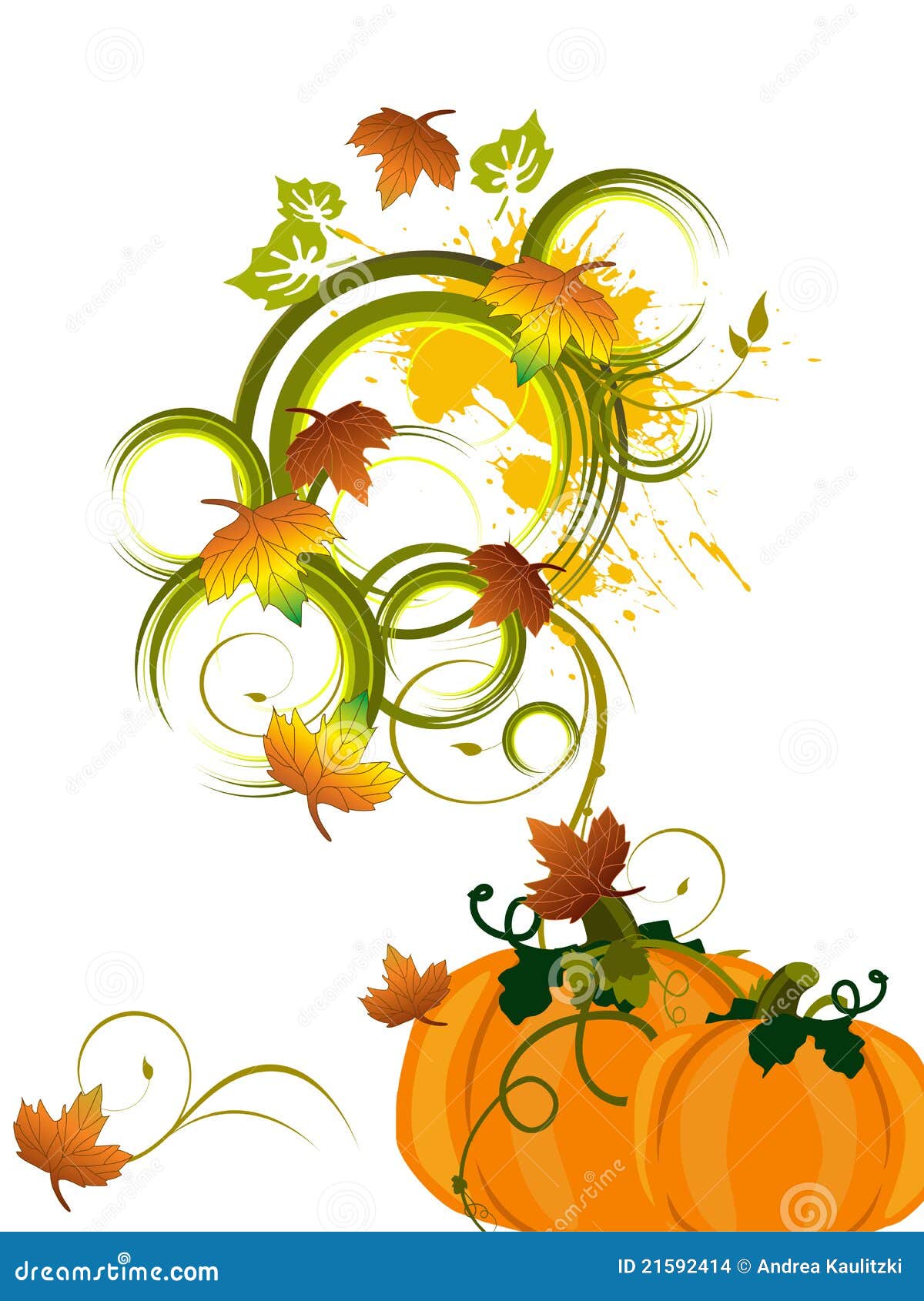 Autumn design stock illustration. Illustration of decoration - 21592414