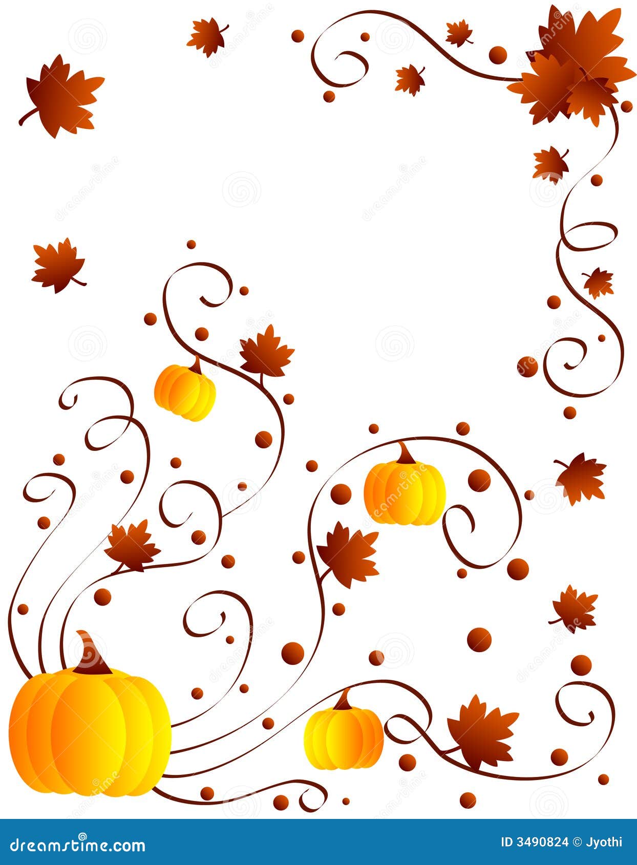 Autumn design stock illustration. Illustration of fruit - 3490824