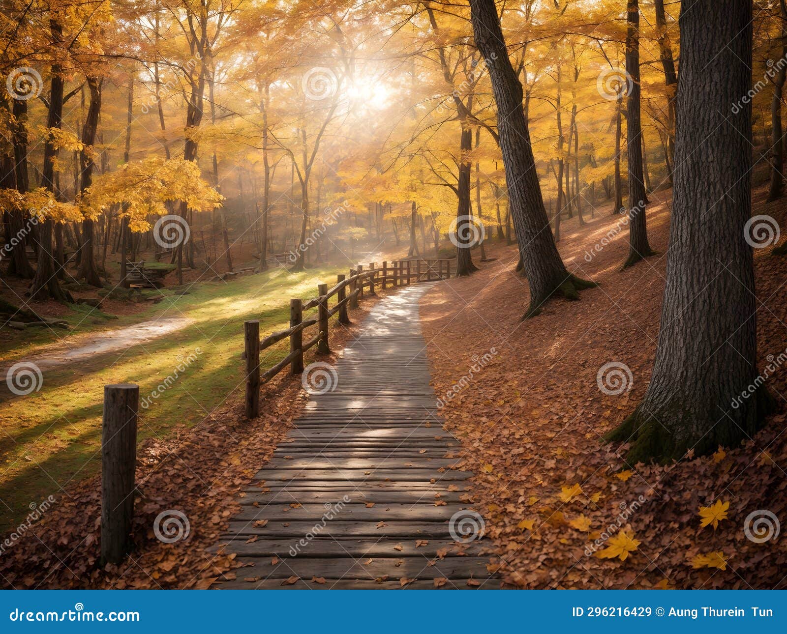 A Landscape of a Scene of Autumn Stock Image - Image of branch, orange ...