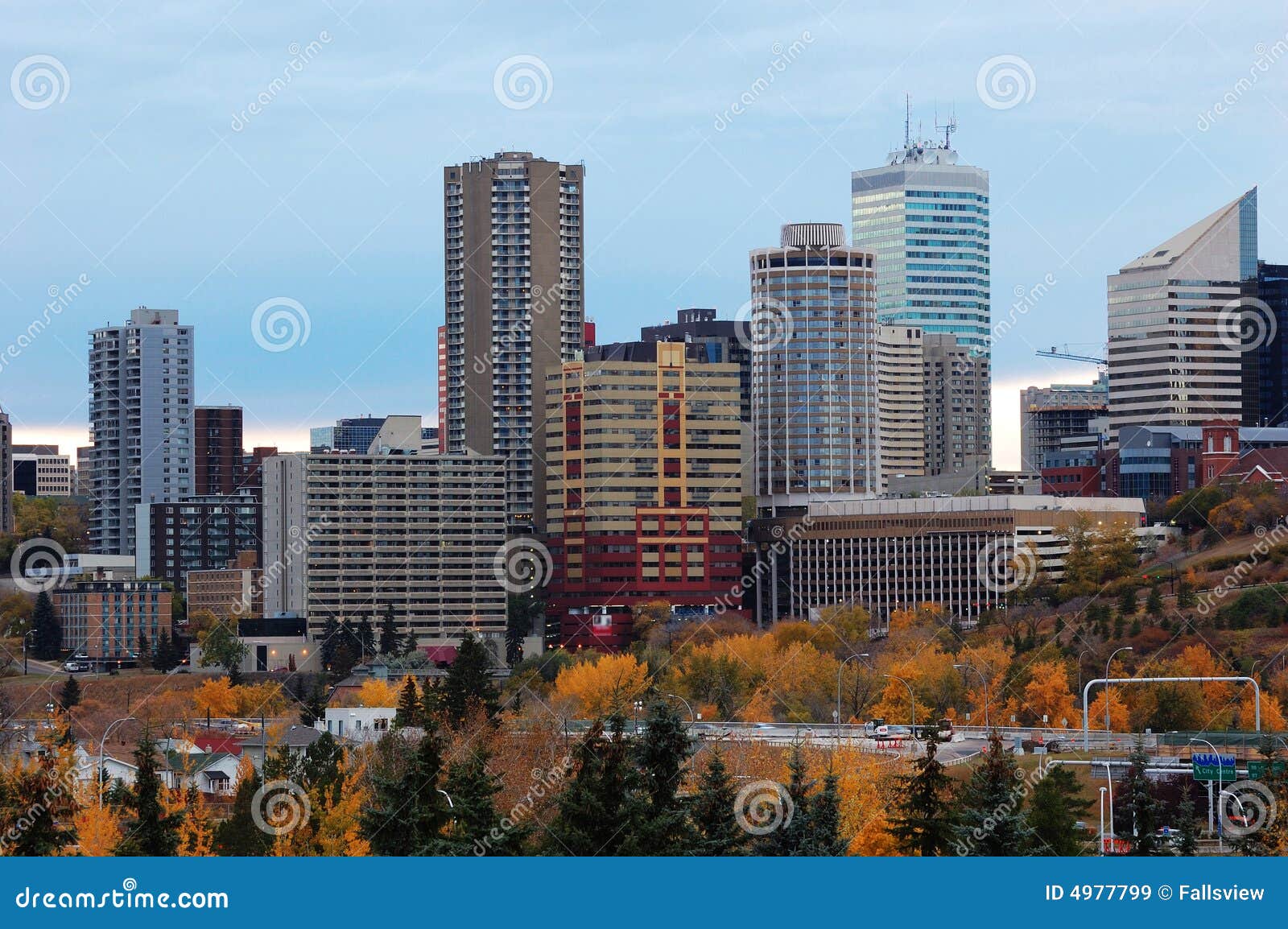 Autumn edmonton stock image. Image of capital, scenic - 4977799