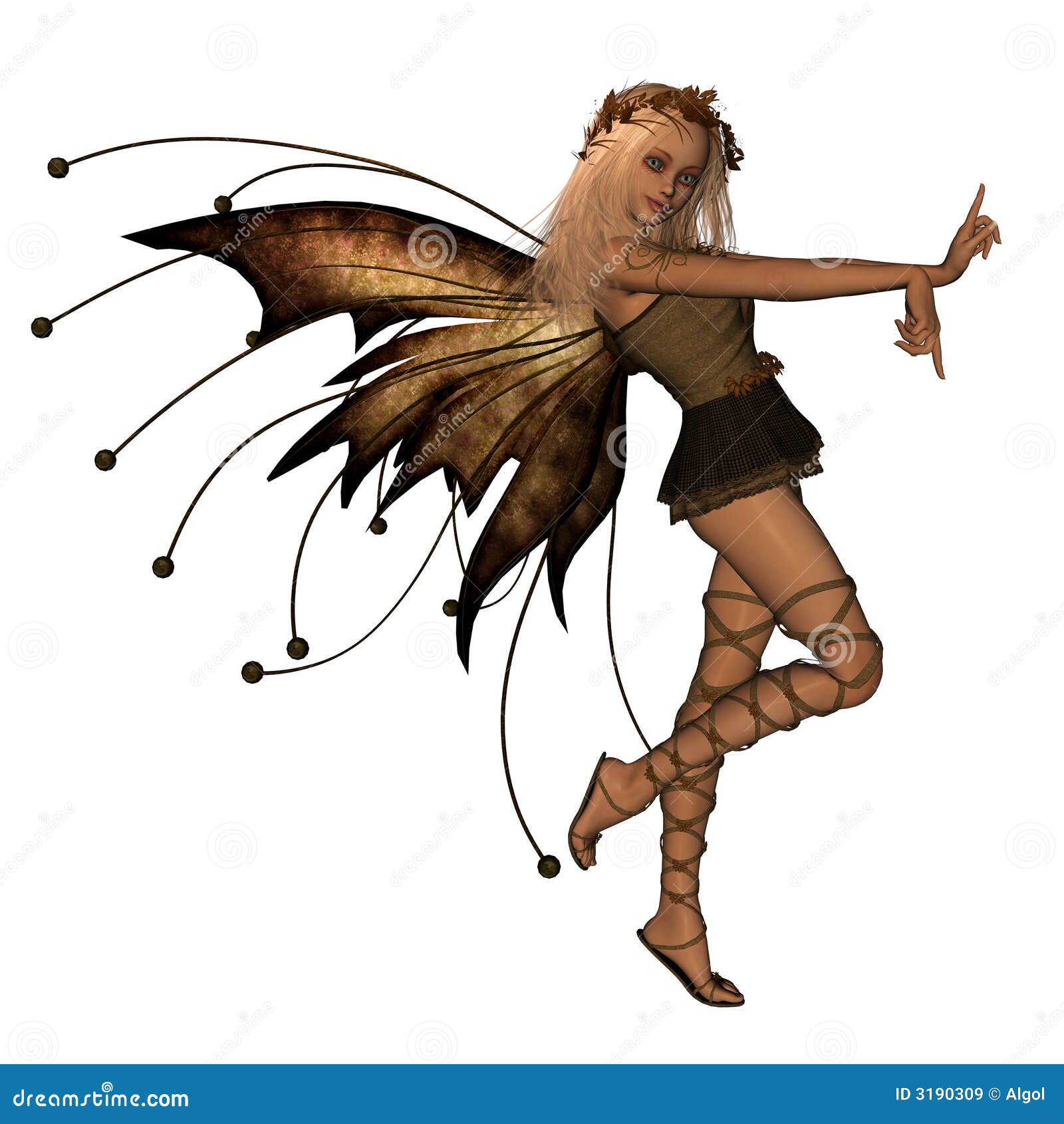 Autumn Fairy Royalty Free Stock Images - Image: 3190309