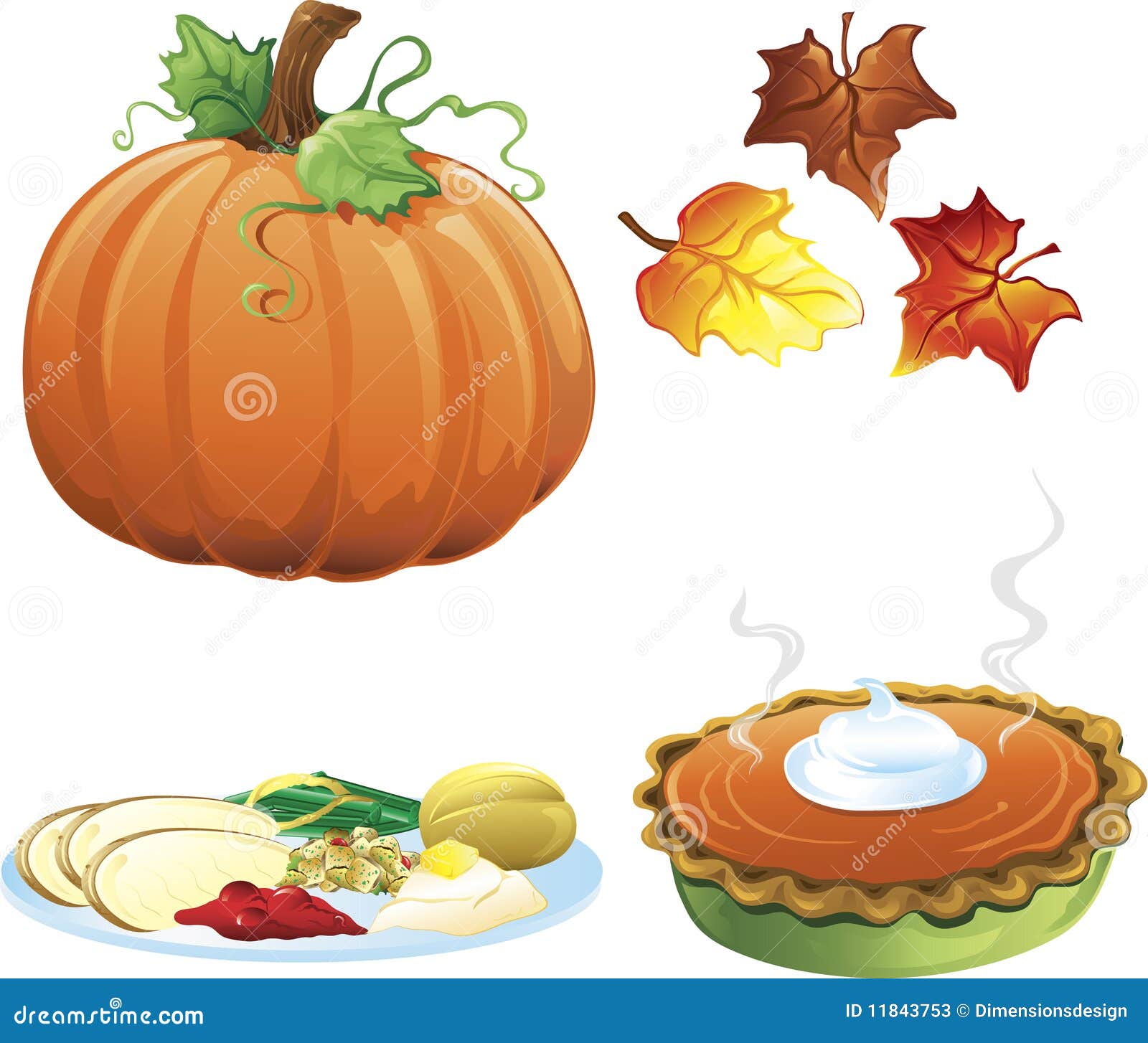 Autumn and fall icons stock vector. Illustration of sweet - 11843753