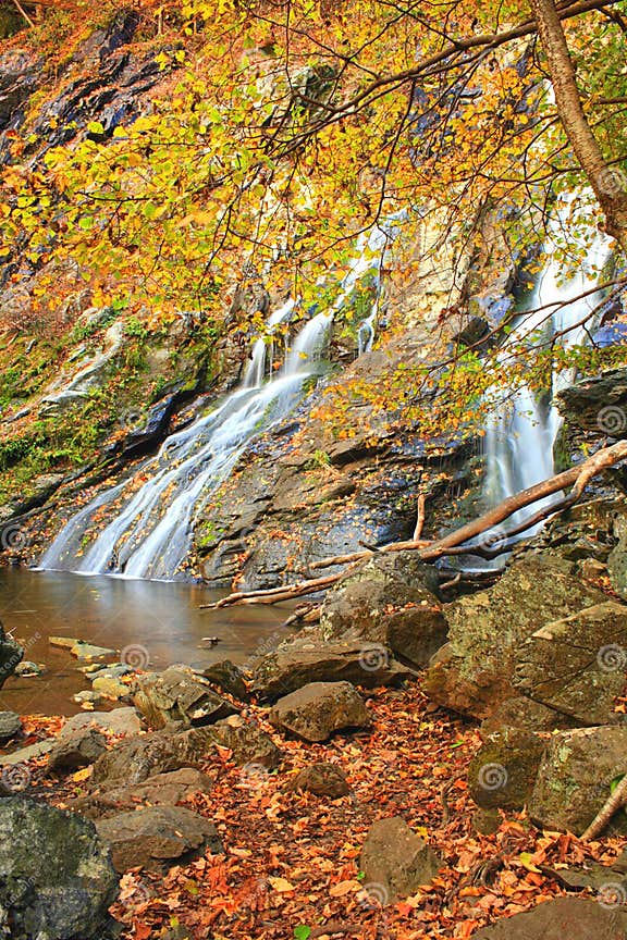 Autumn Falls II stock image. Image of north, stones, rocks - 1502065