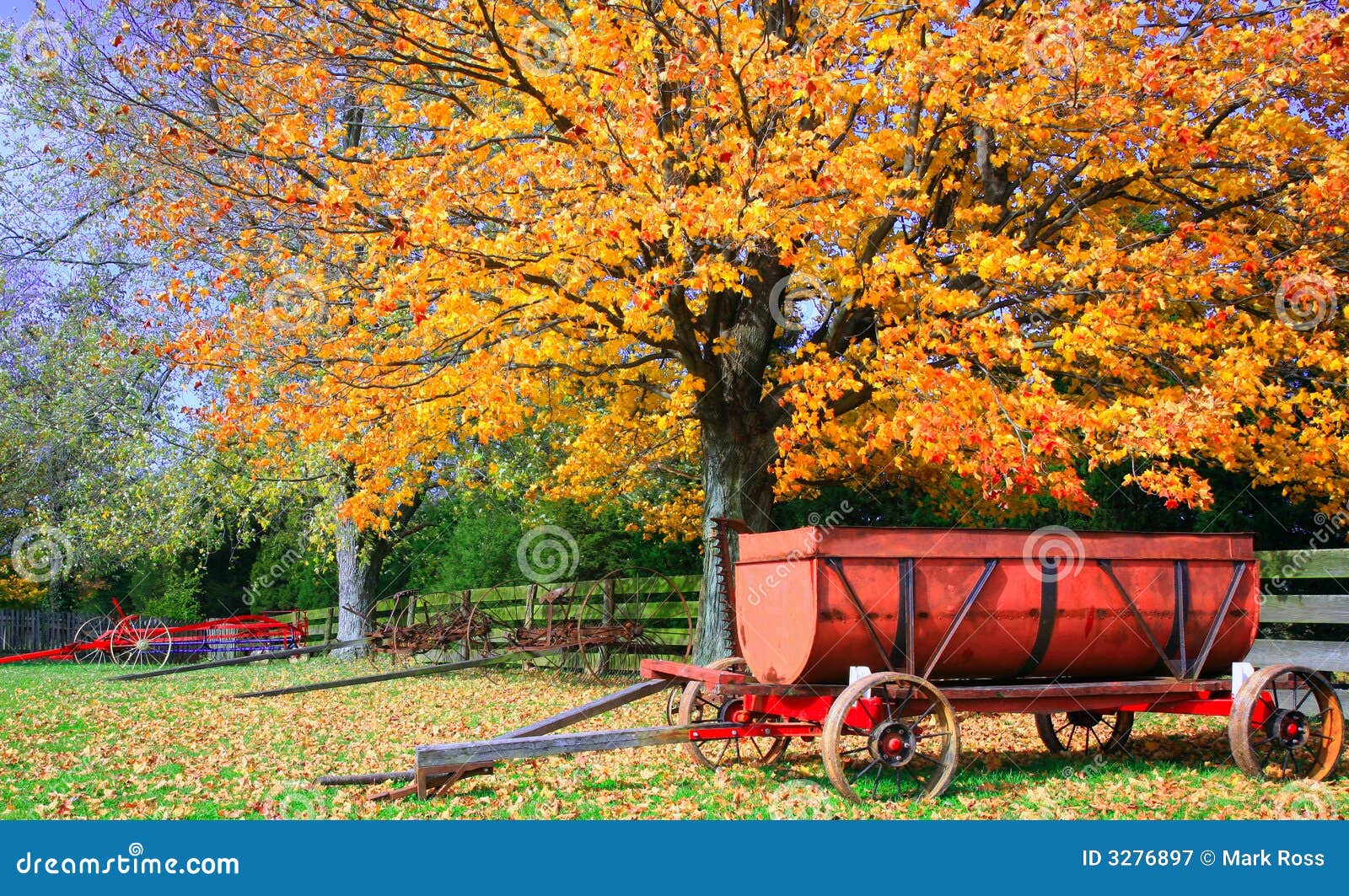 Autumn Farm Landscapes