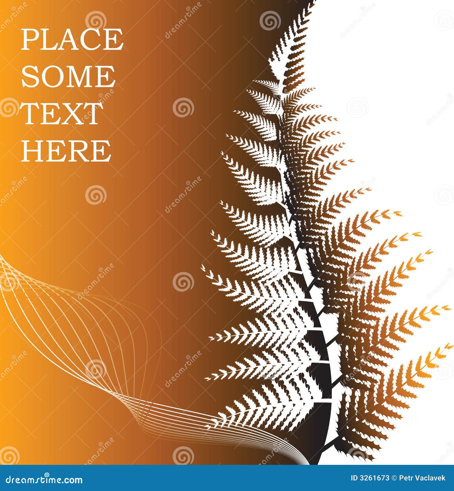 Autumn floral background stock vector. Illustration of contrast - 3261673 Autumn floral background stock vector. Illustration of contrast - 3261673