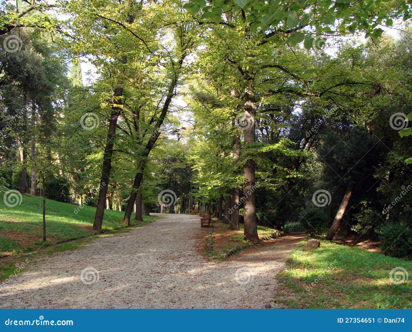 Autumn in Florence stock image. Image of romantic, park - 27354651