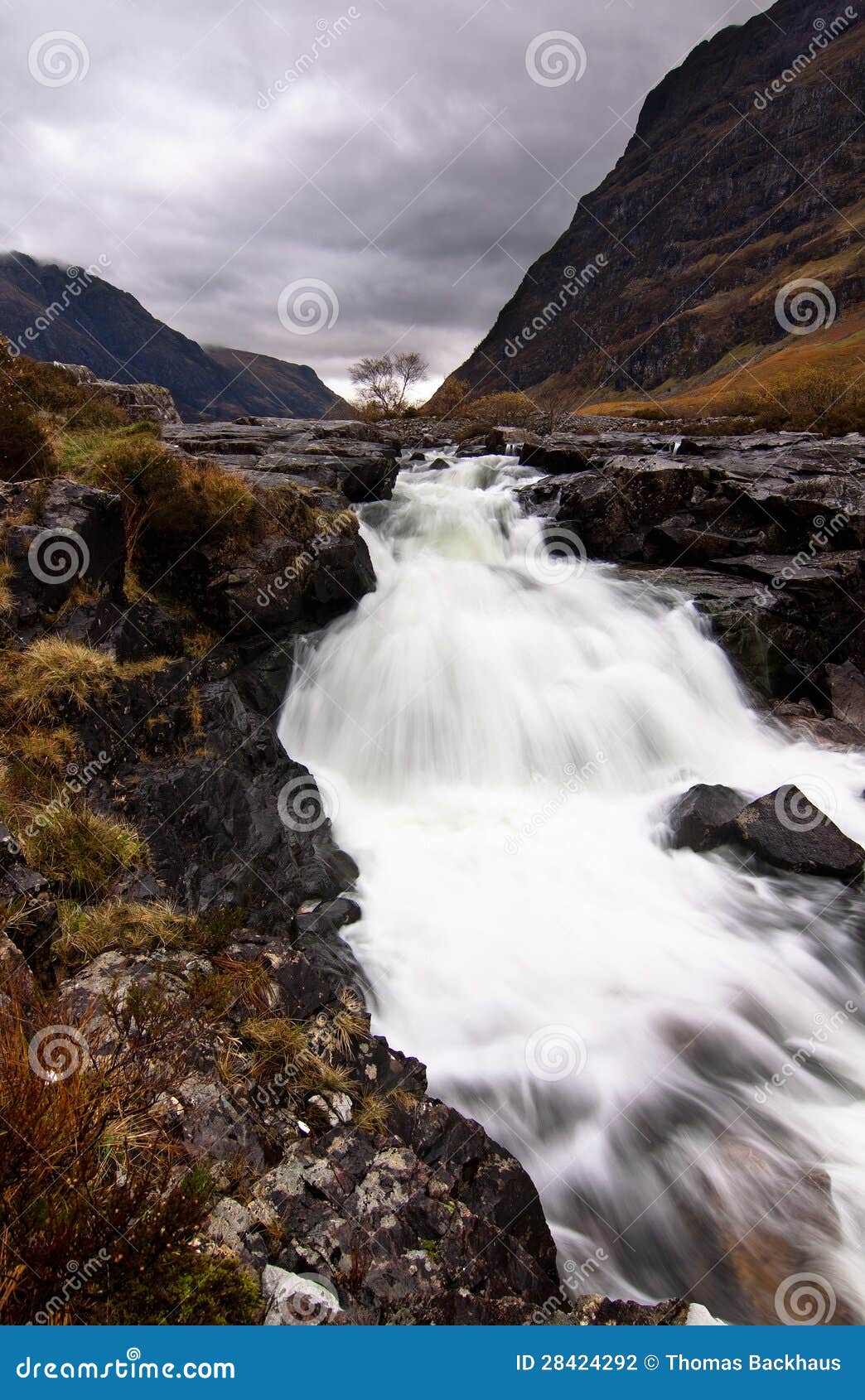 Autumn flow stock photo. Image of glencoe, england, scenery - 28424292