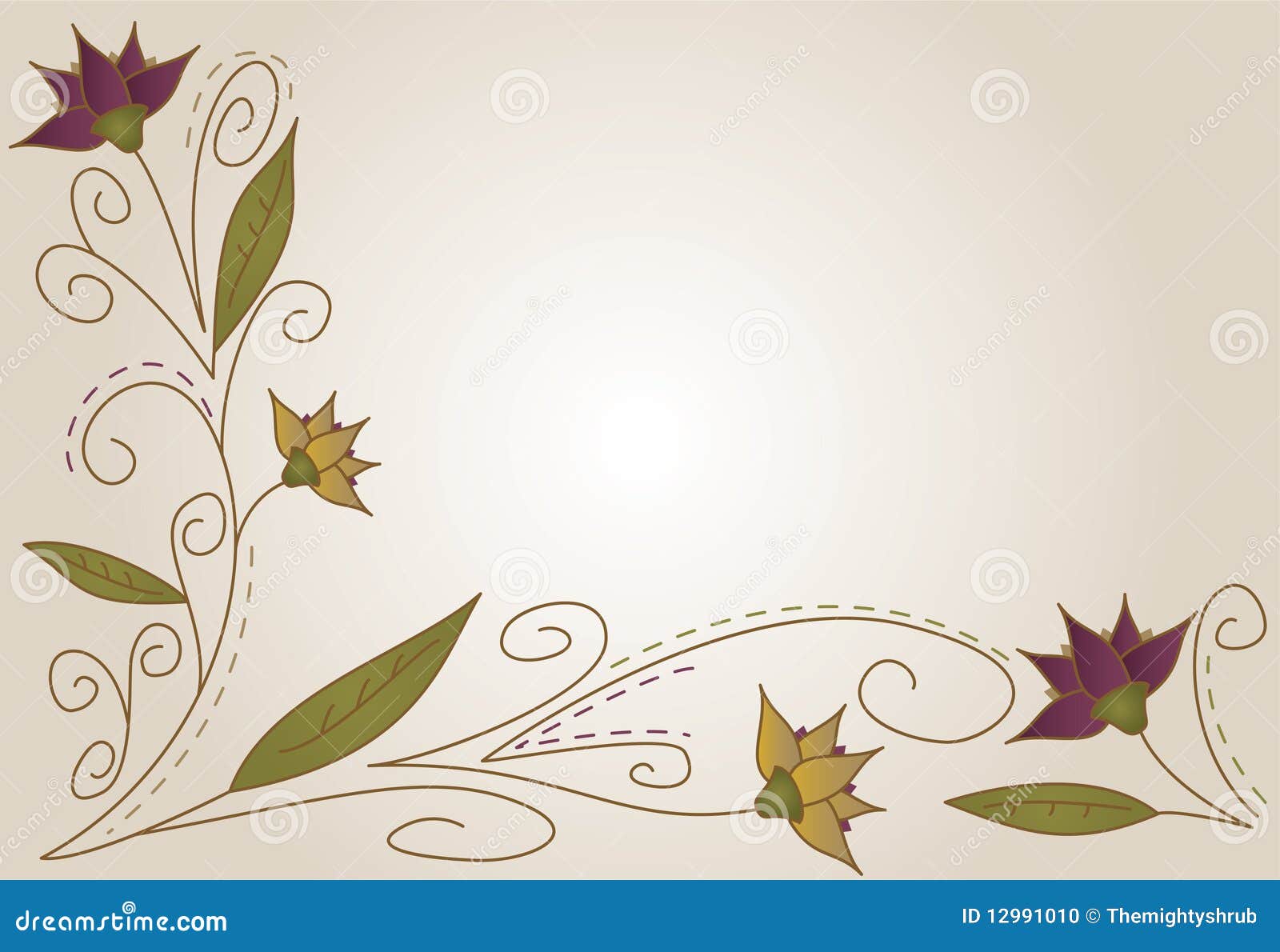 Autumn Flower background stock vector. Illustration of yellow - 12991010