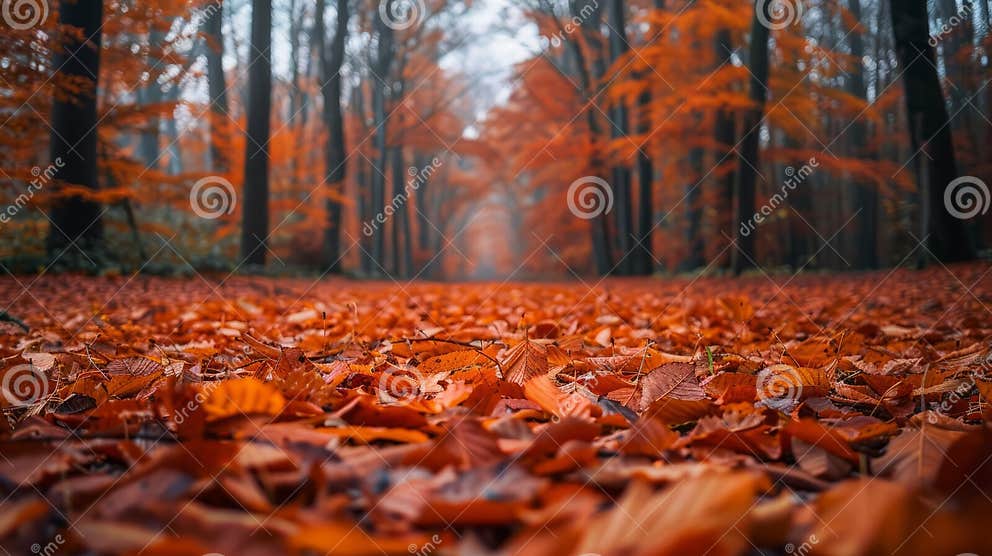 Autumn Foliage Path stock photo. Image of beauty, fall - 327772814