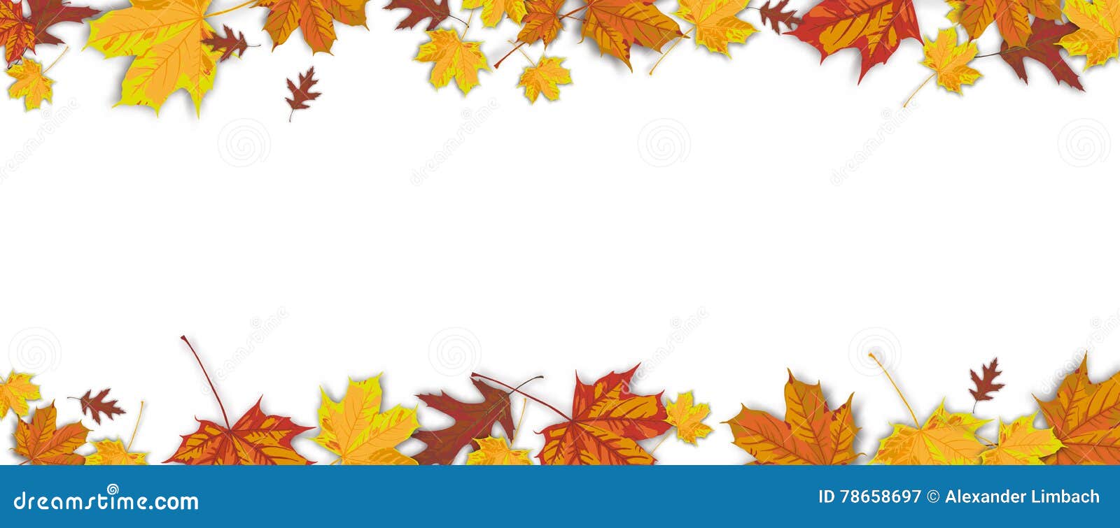 Fall Leaves Header
