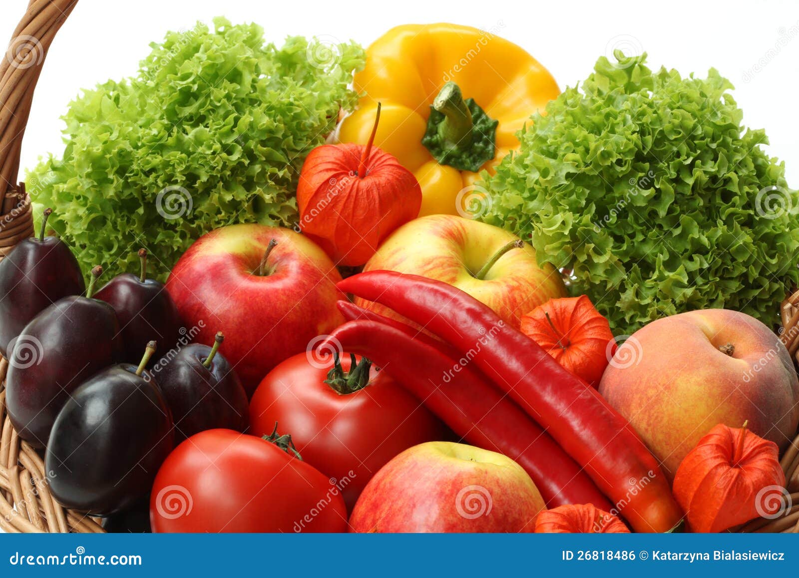 Autumn food stock photo. Image of organic, salad, green - 26818486