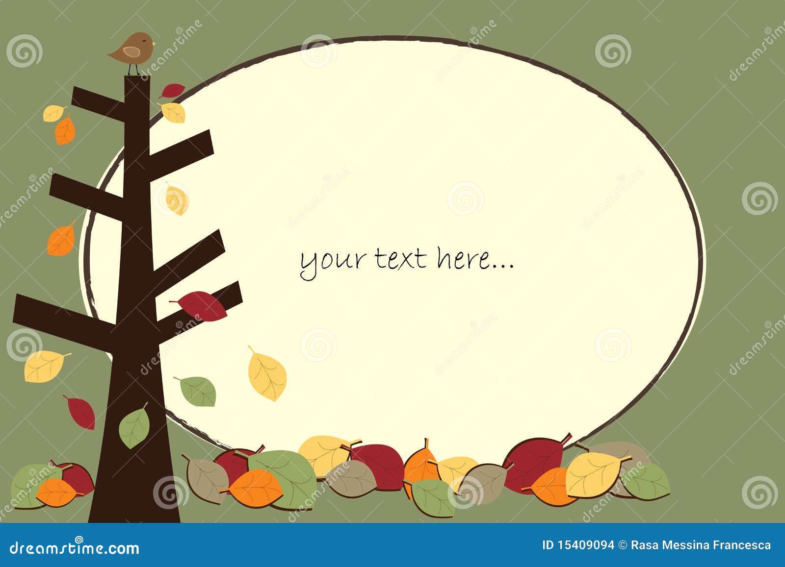 Autumn Frame Of Forest Mushrooms, Berries And Leaves Isolated On White ...