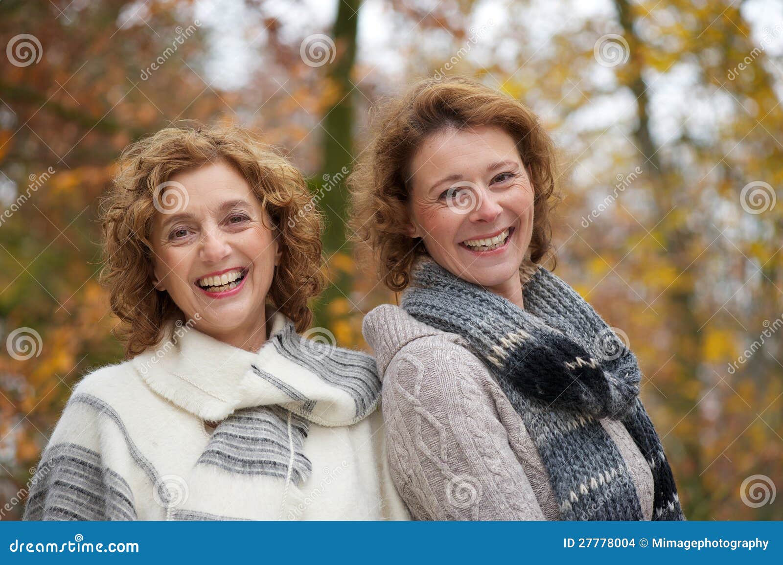 Autumn Friends stock photo. Image of autumn, enjoying - 27778004