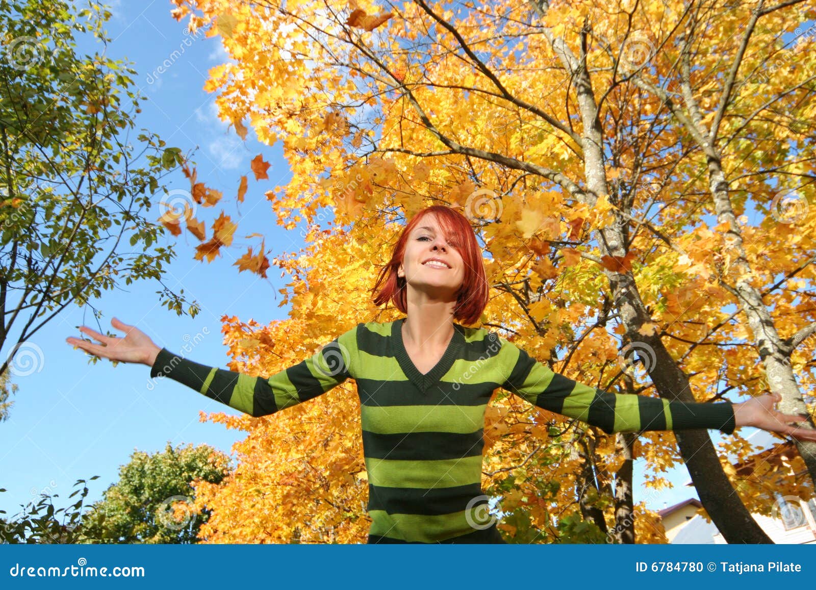 Autumn fun stock photo. Image of lifestyles, comfortable - 6784780