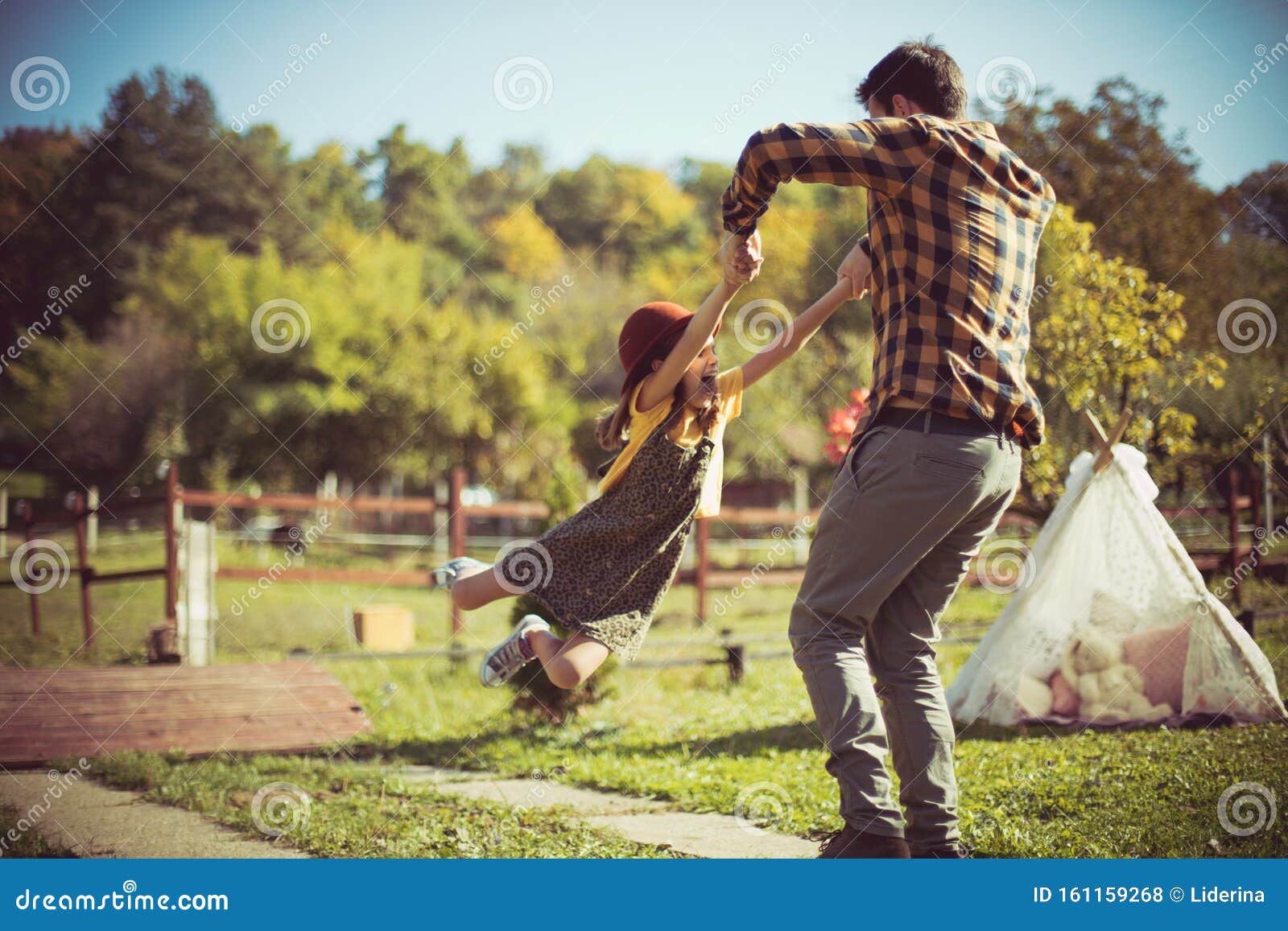 Autumn fun in full swing stock photo. Image of little - 161159268
