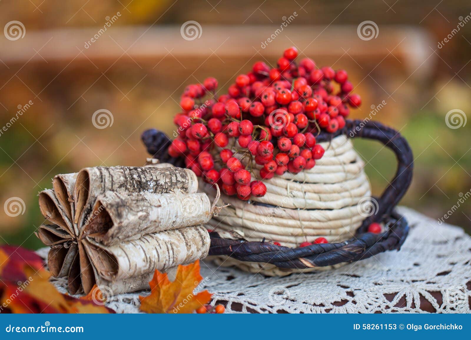 Garden Decor Erica Elegant Blooming Pink Flowers With An Old Vase And A ...