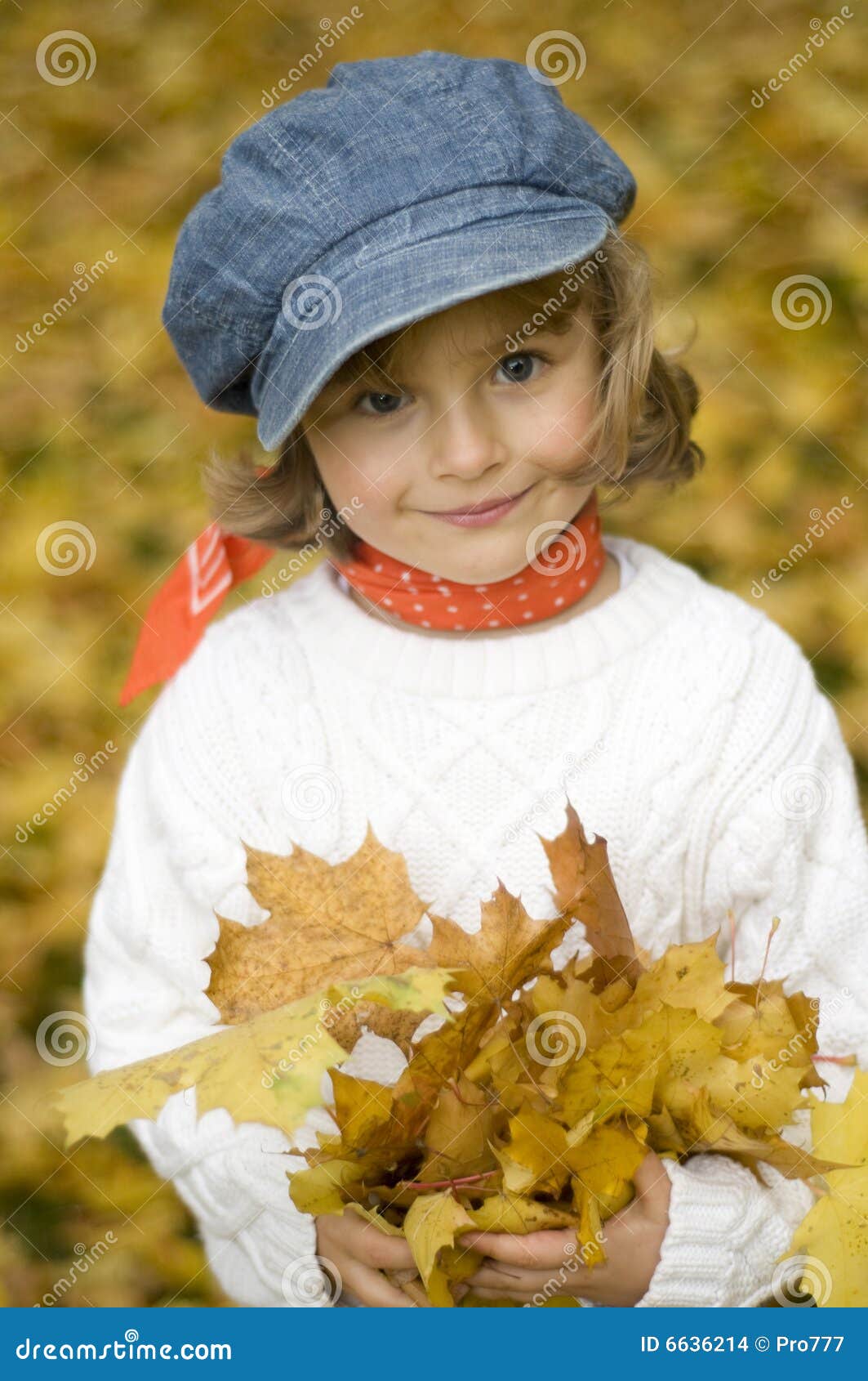 Autumn girl portrait stock photo. Image of european, forest - 6636214