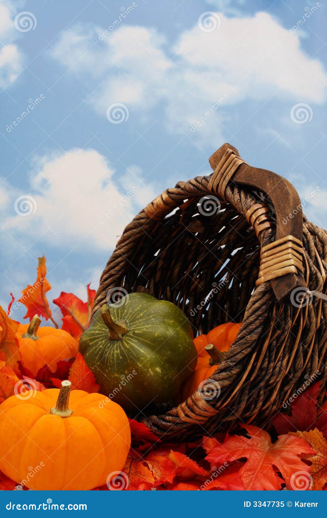 Autumn Harvest Scene stock image. Image of cornucopia - 3347735