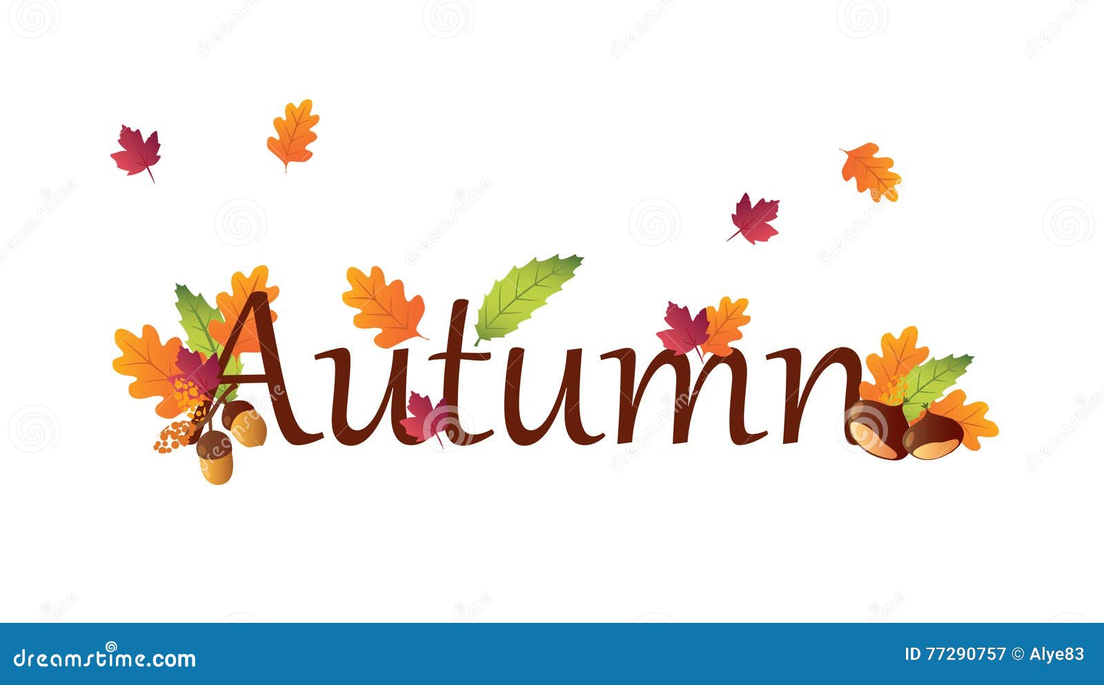 Autumn stock illustration. Illustration of isolated, ornament - 77290757