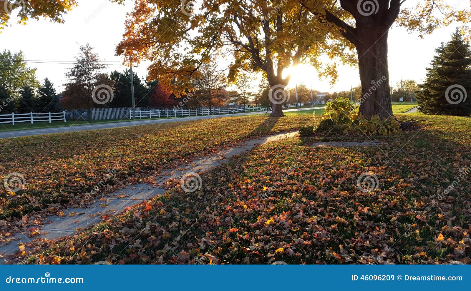 Autumn in Indiana stock image. Image of indiana, autumn - 46096209