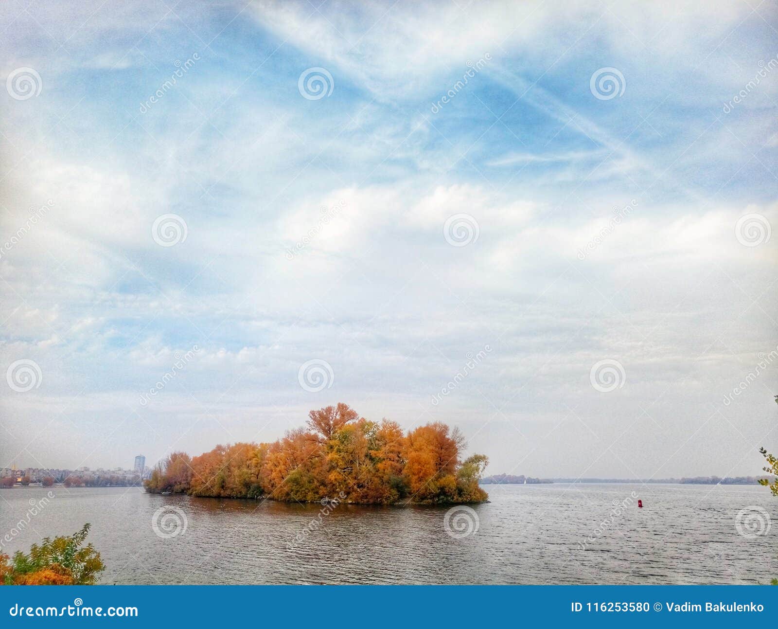 Autumn island stock photo. Image of island, streets - 116253580