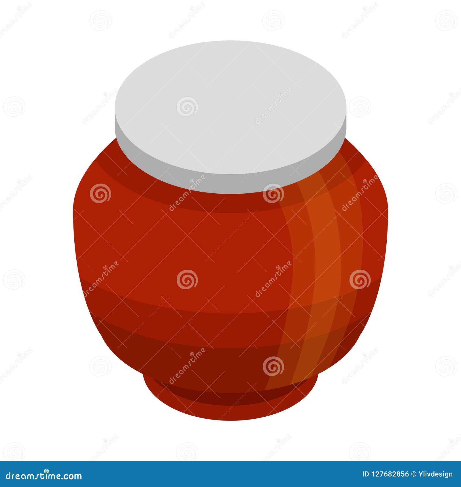 Autumn Jar Icon, Isometric Style Stock Vector - Illustration of natural ...
