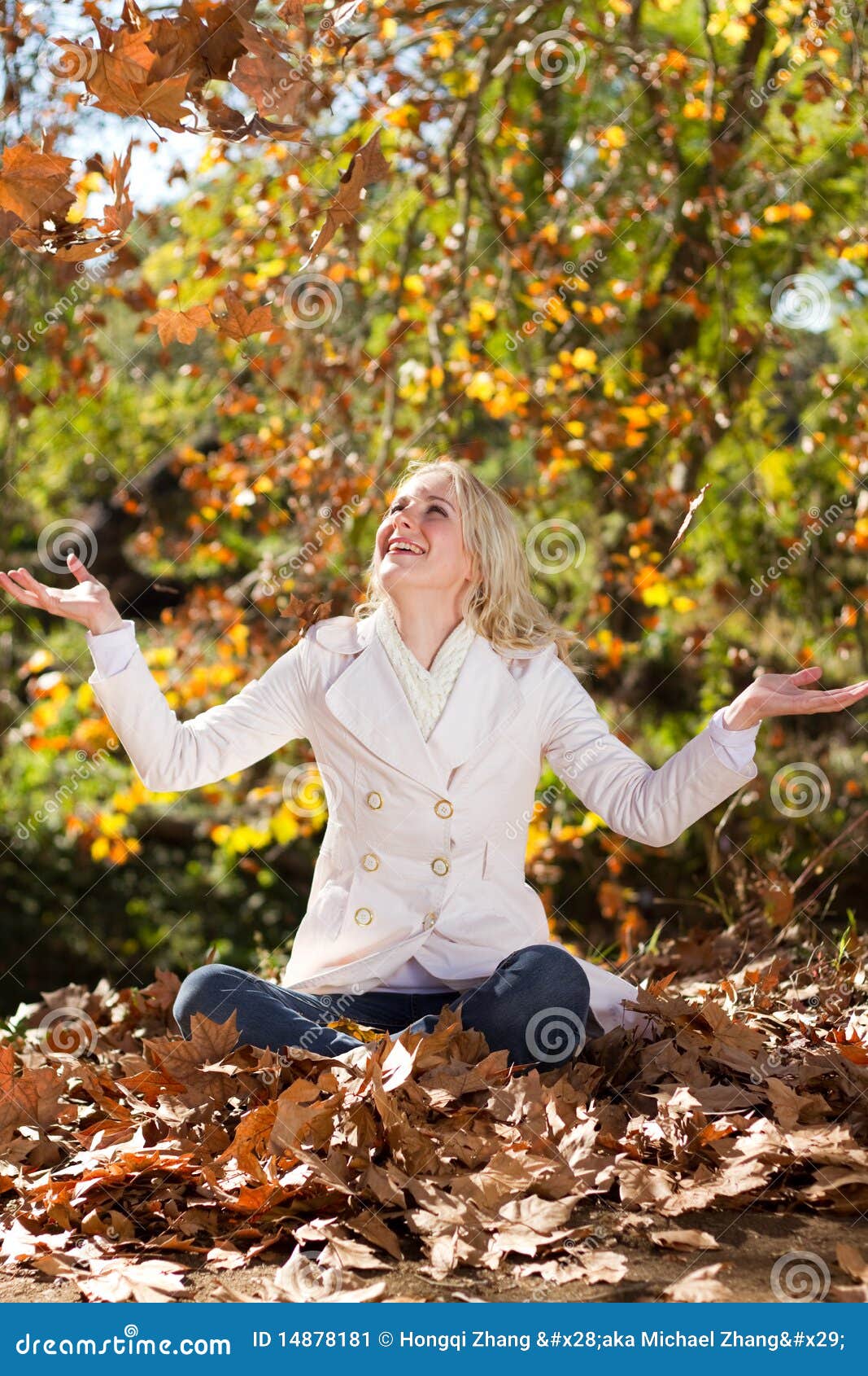 Autumn joy stock image. Image of lifestyles, health, happiness - 14878181