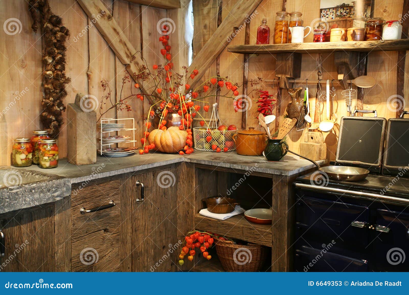 Autumn in kitchen stock image. Image of bottles, autumn - 6649353