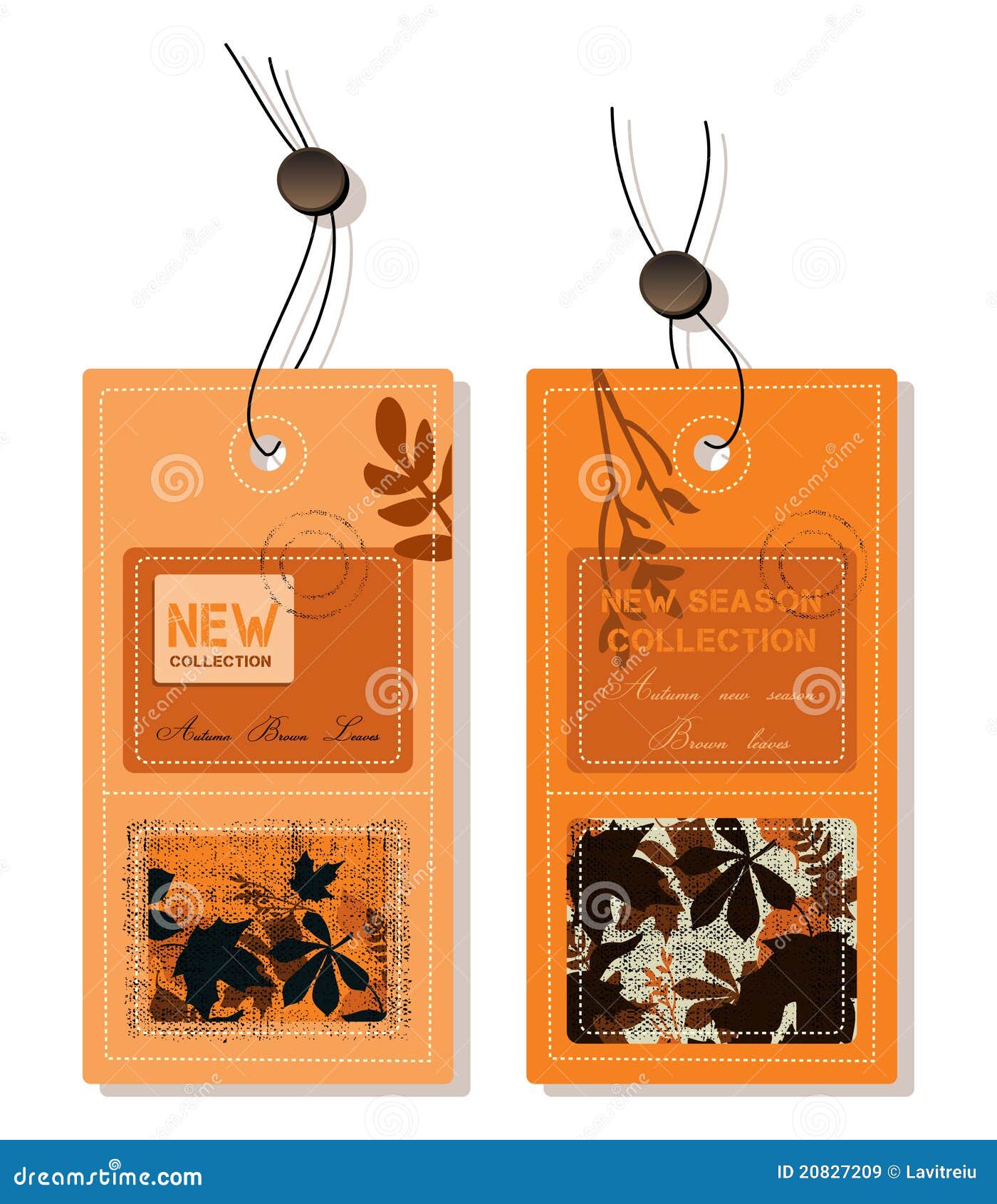 Autumn labels stock vector. Illustration of plant, flora - 20827209