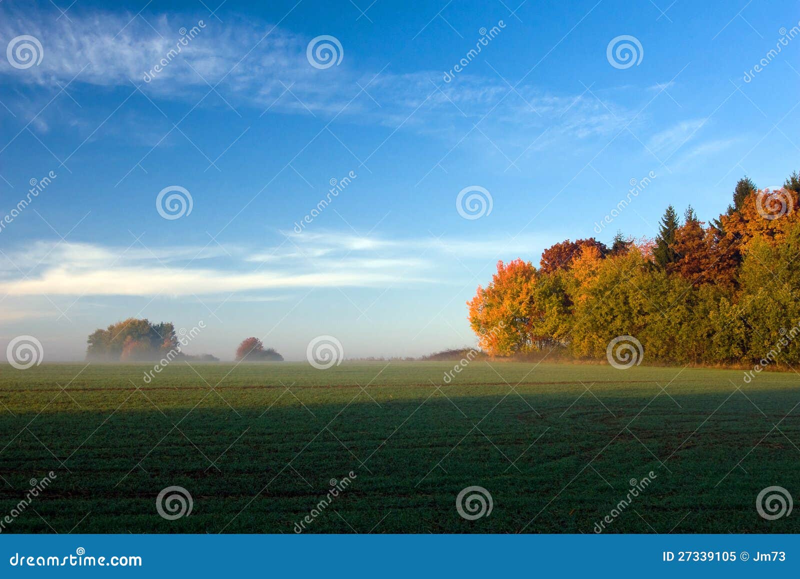 Autumn Landscape with Colorful Trees Stock Image - Image of landscape ...