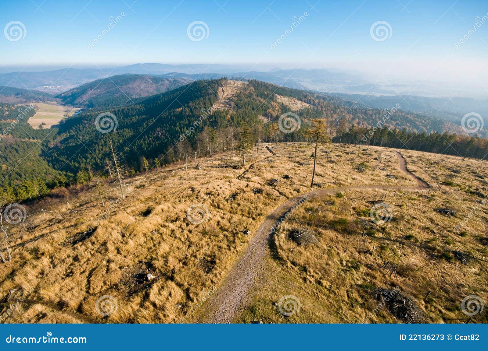 Autumn Landscape on Ruprechticky Spicak Stock Image - Image of flora ...