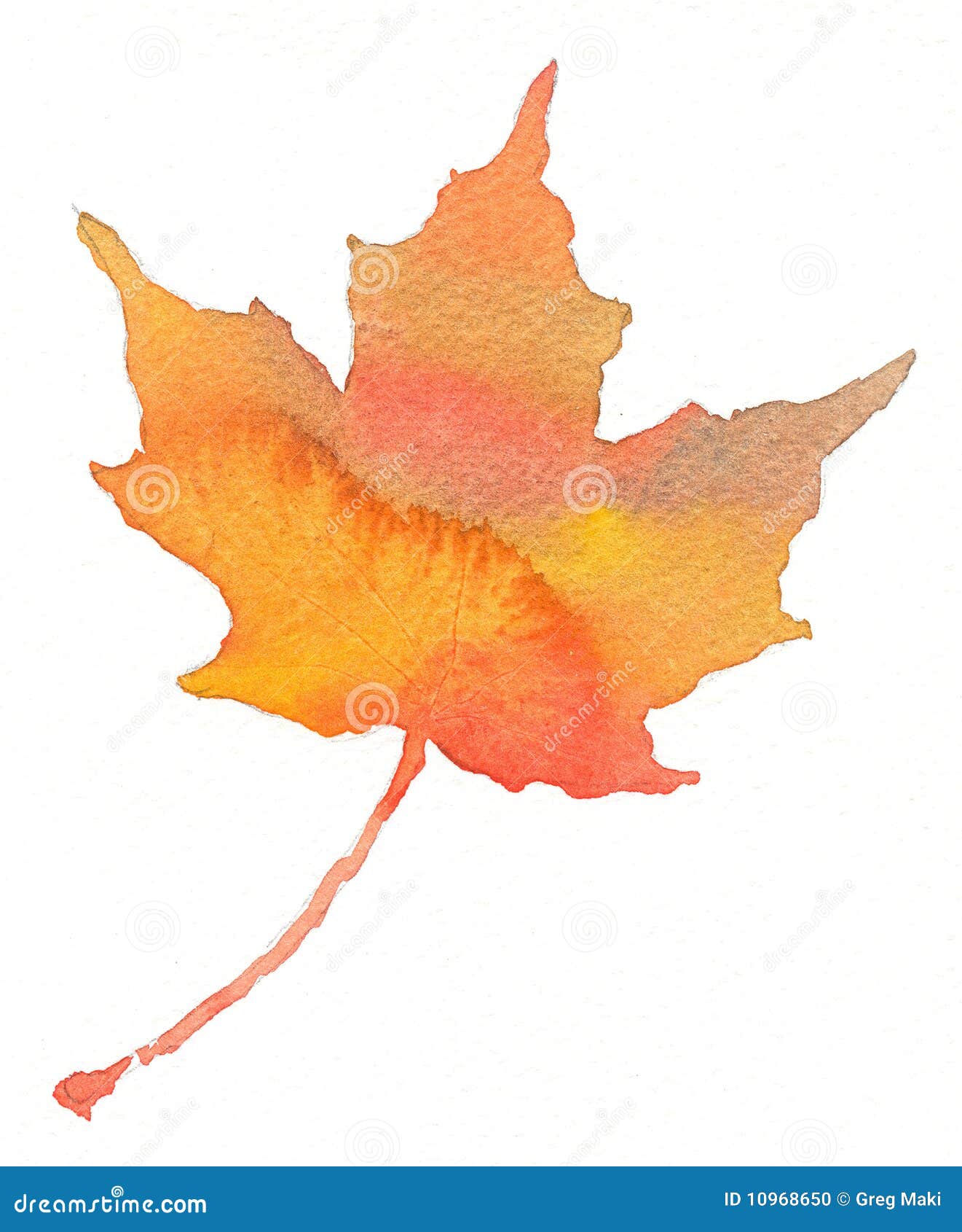 Autumn Leaf stock illustration. Illustration of autumn - 10968650