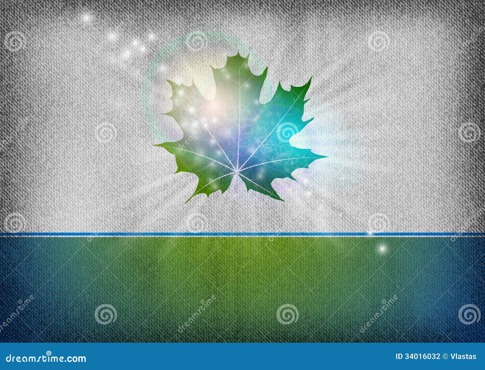 Autumn leaf stock illustration. Illustration of green - 34016032