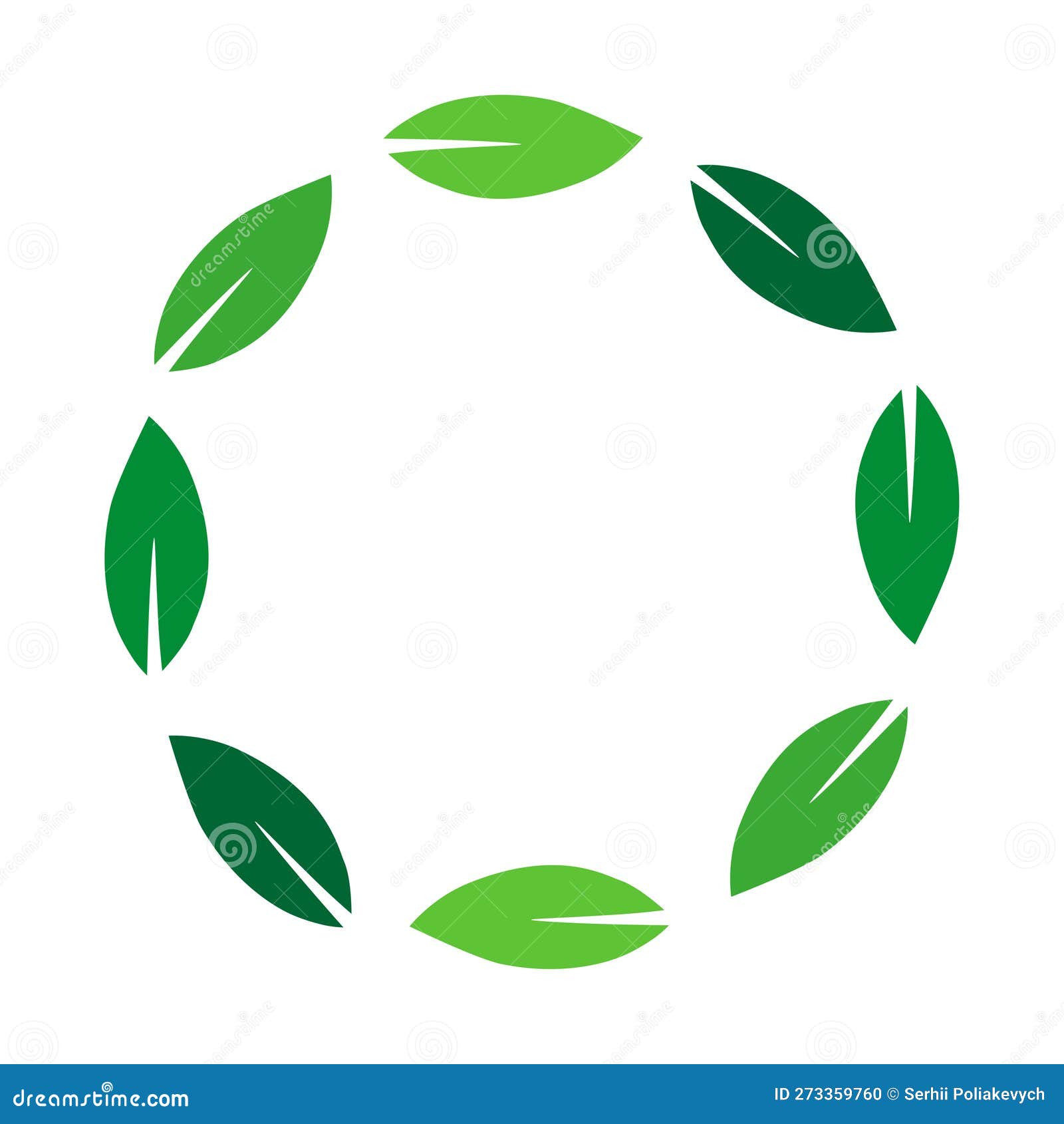 Autumn Leaf Border. Oak Tree. Vector Illustration Stock Vector ...