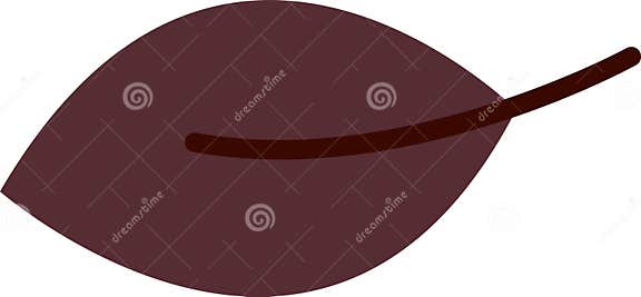 Autumn Leaf Hand Drawn stock vector. Illustration of graphic - 322320953