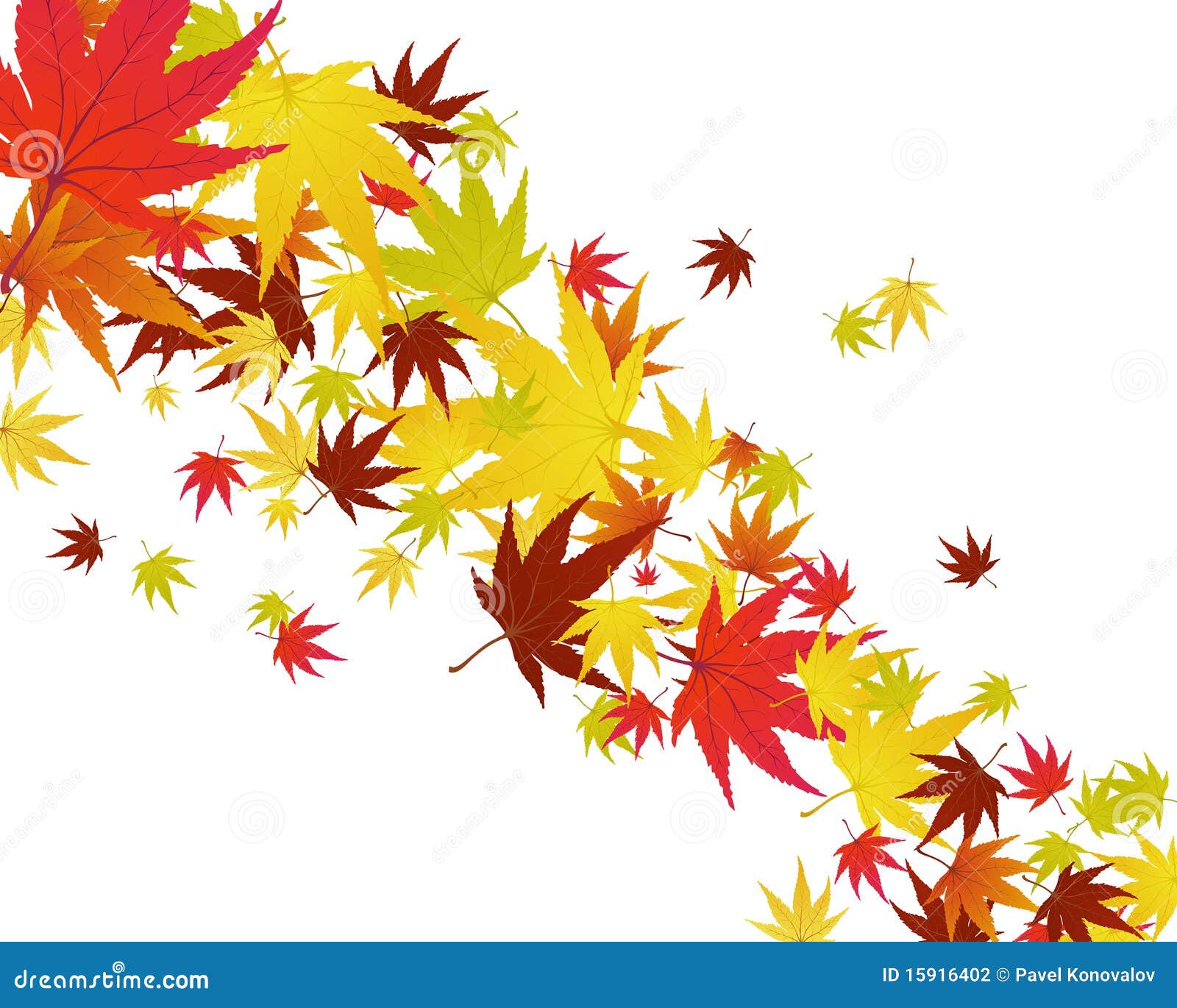 Autumn leaves stock illustration. Illustration of foliage - 15916402