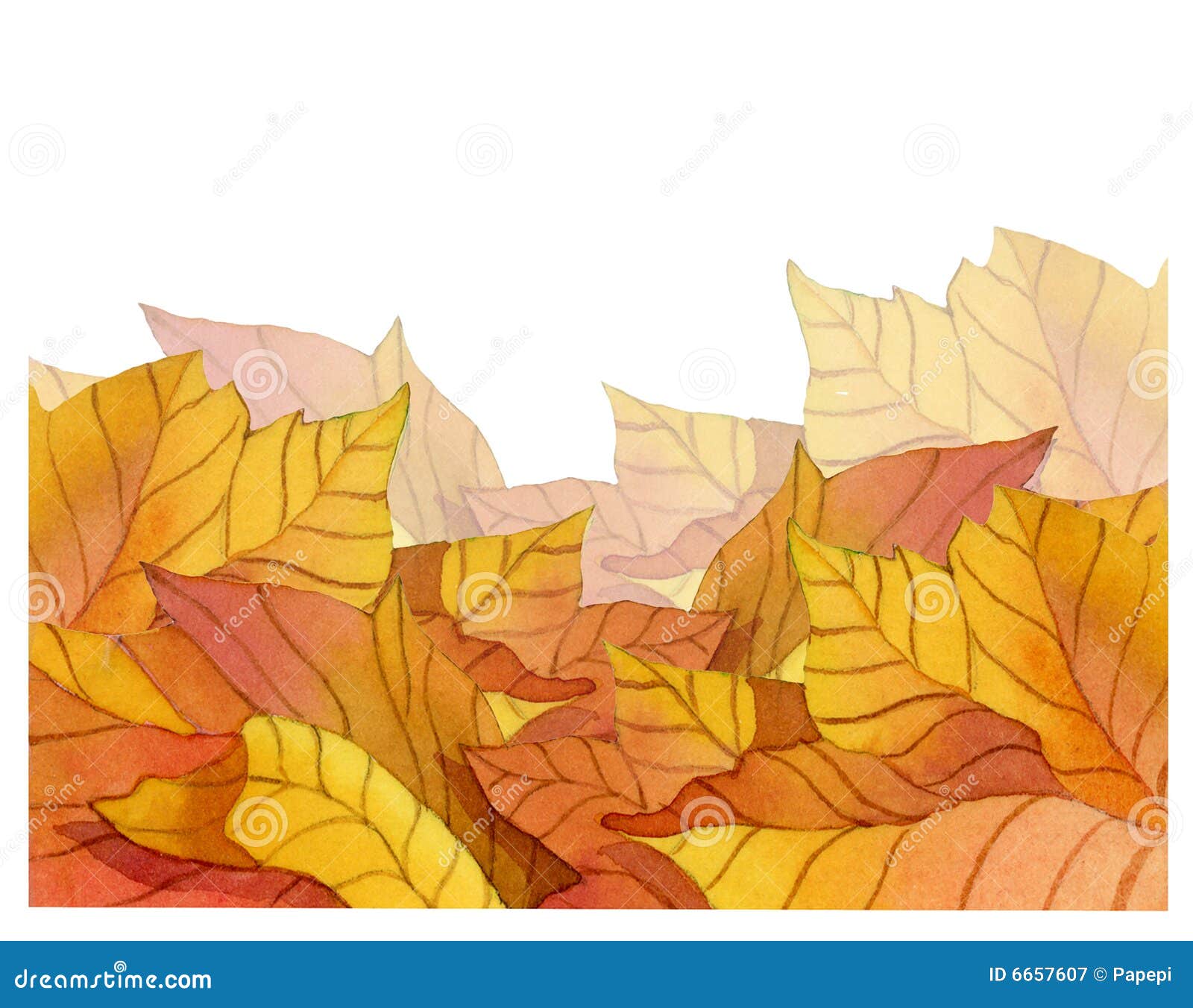 Autumn leaves stock illustration. Illustration of dead - 6657607