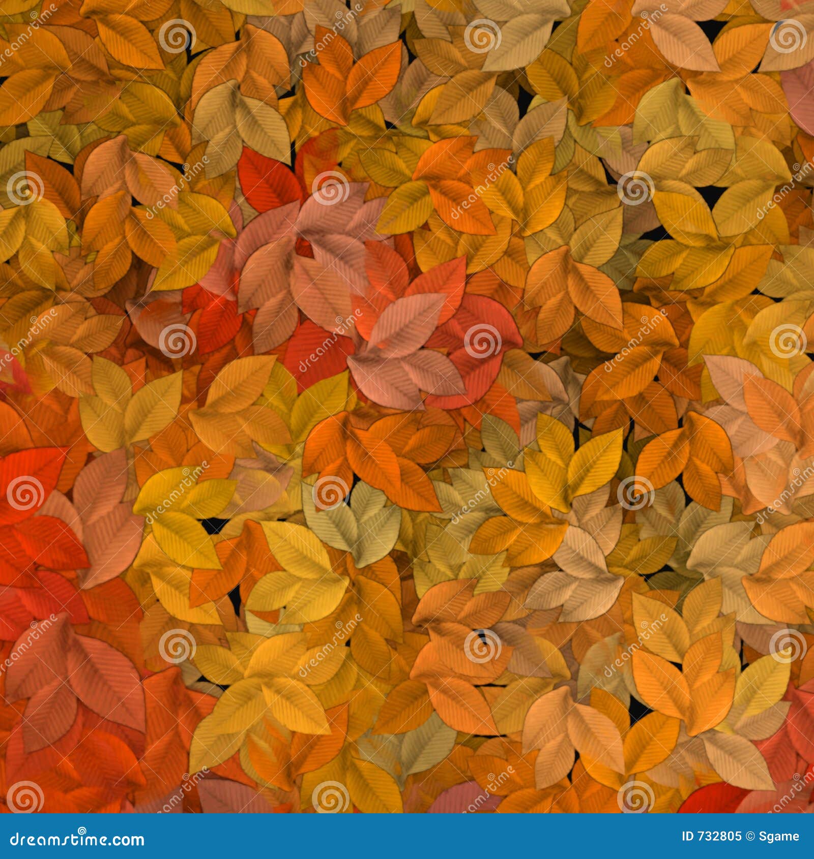 Autumn leaves stock illustration. Illustration of countryside - 732805