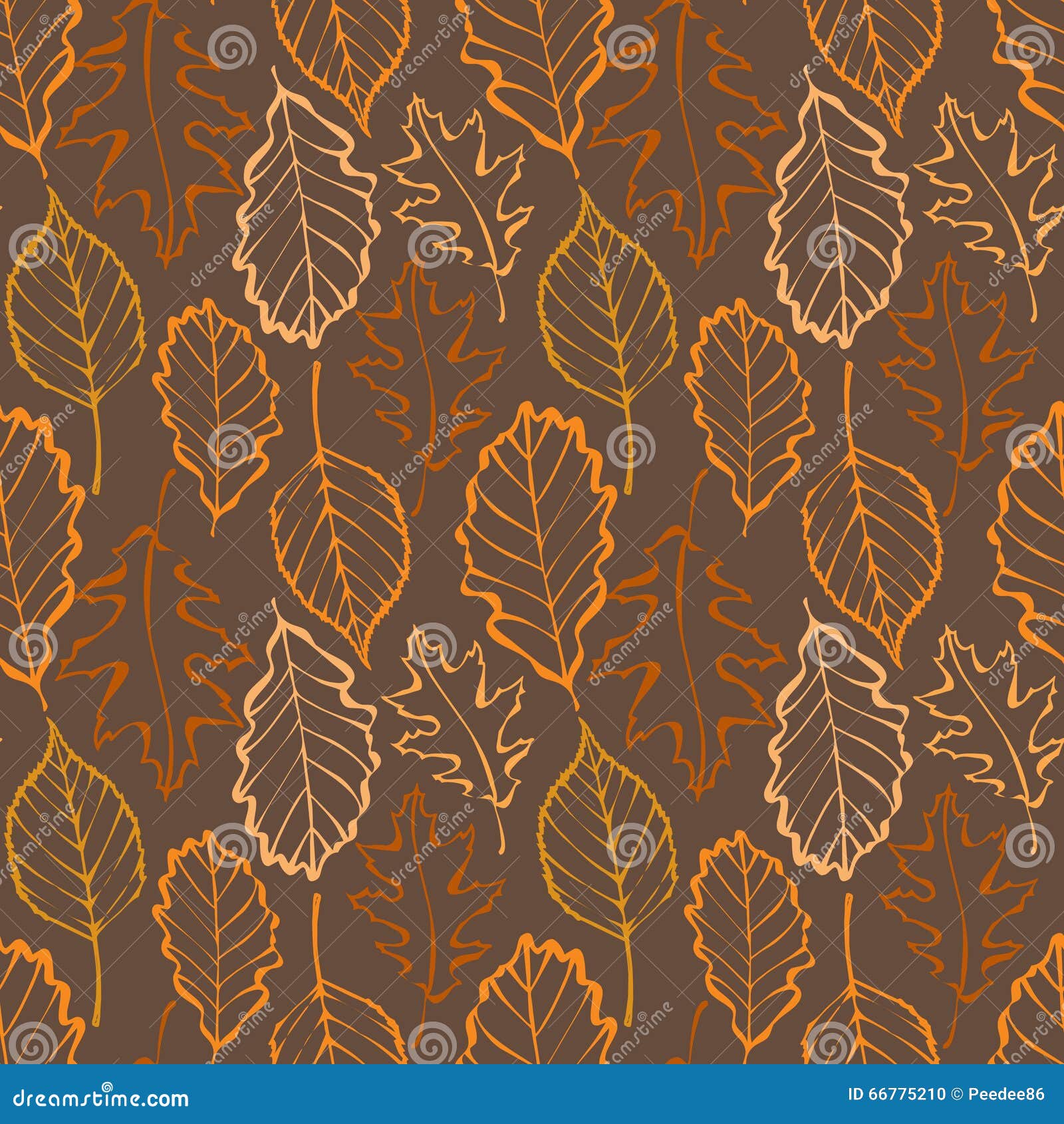 Autumn leaves background. stock illustration. Illustration of ...