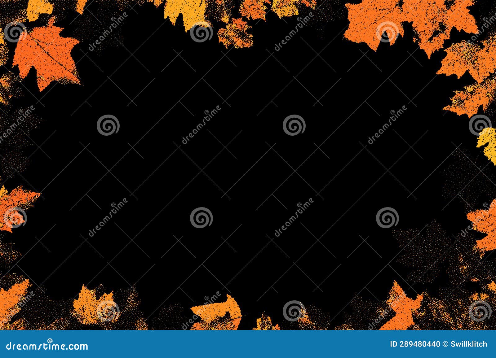 Fall Vintage Label. Cozy Fall Lettering With Fall Leaves On Round ...