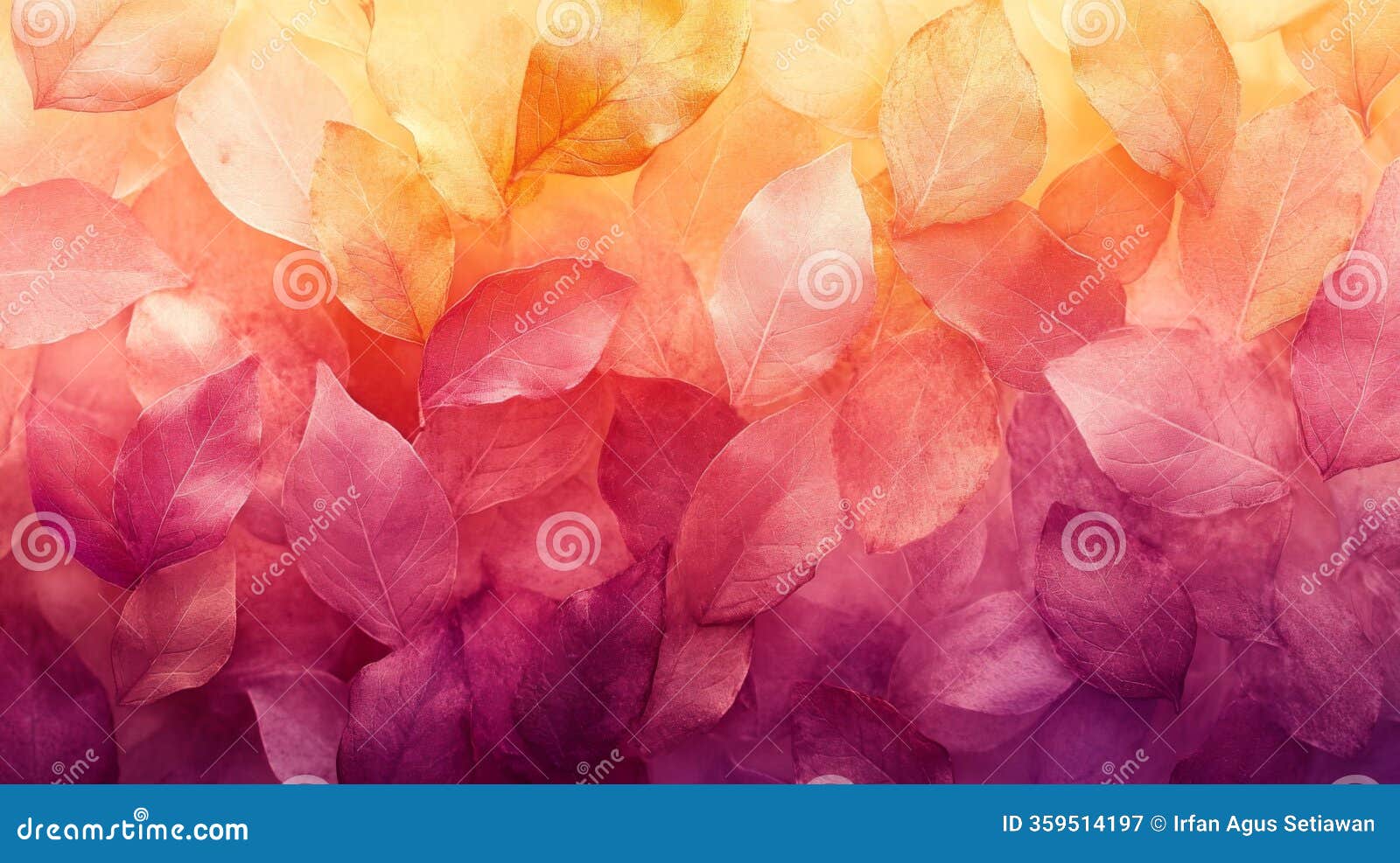 Autumn Leaves Gradient Background Texture Stock Illustration ...