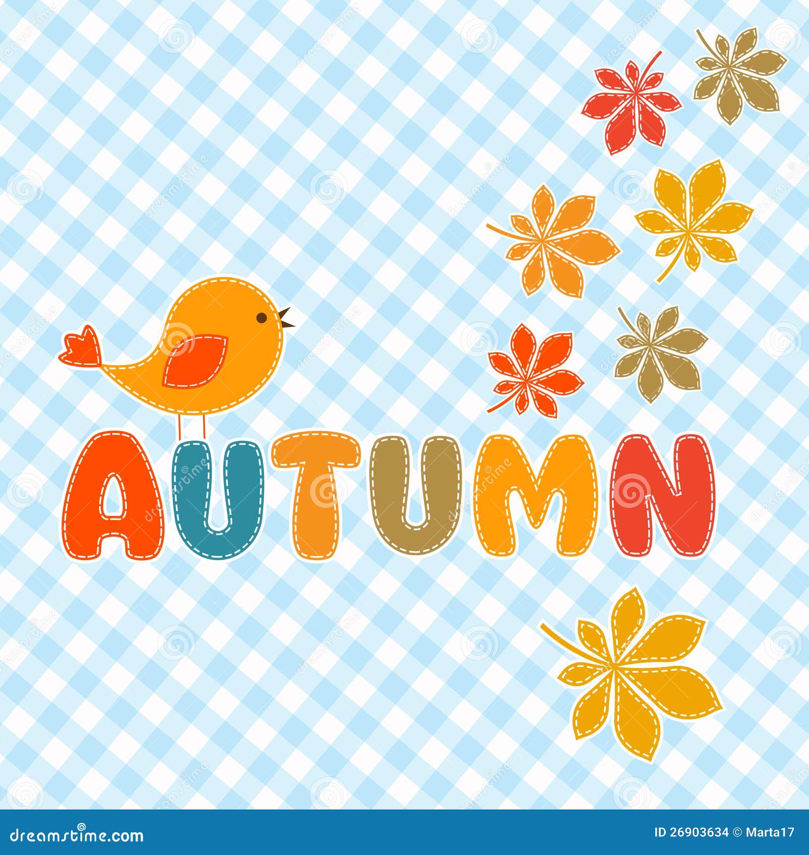 Autumn lettering stock vector. Illustration of natural - 26903634