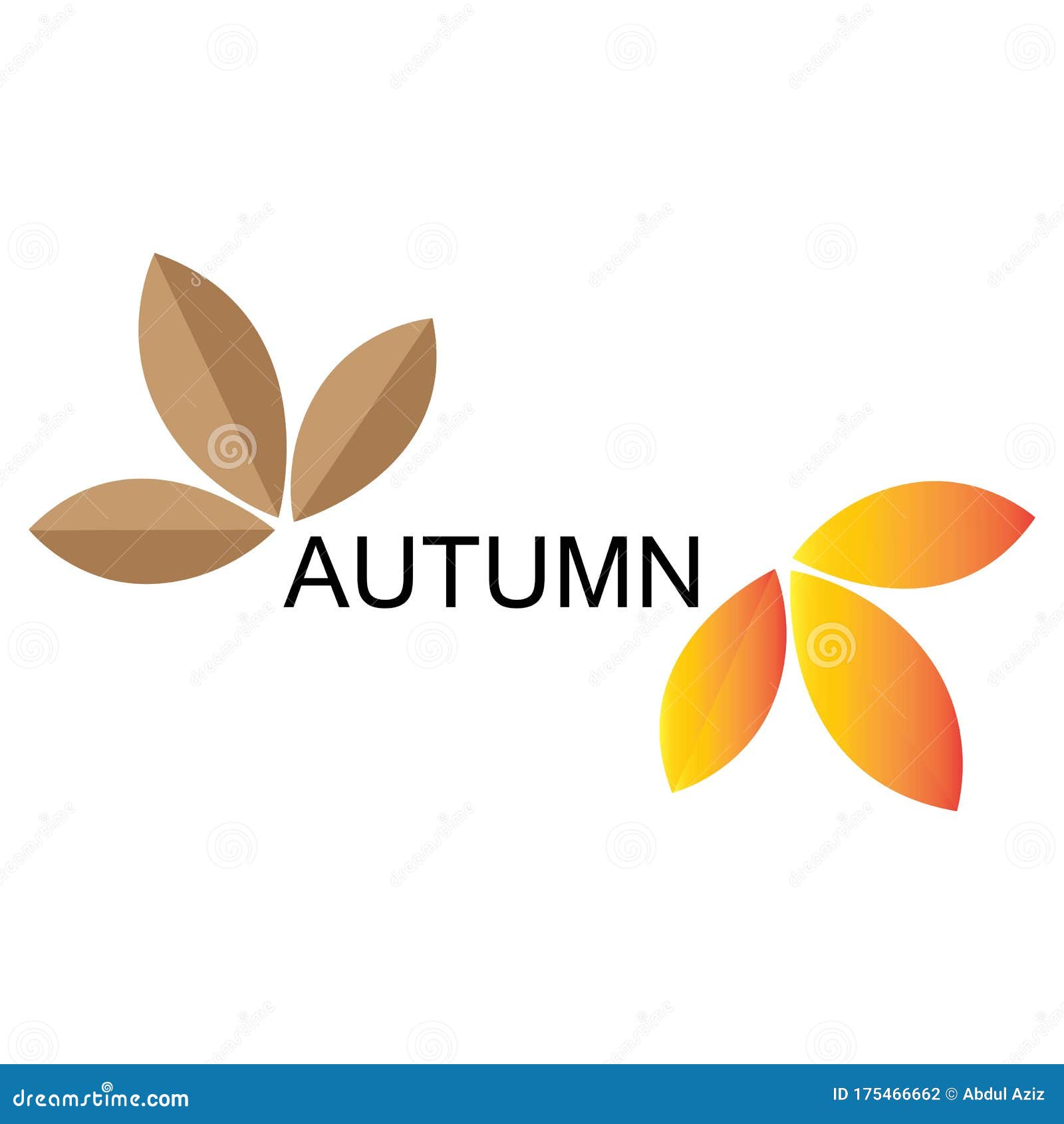 Autumn logo vector design stock illustration. Illustration of greeting ...