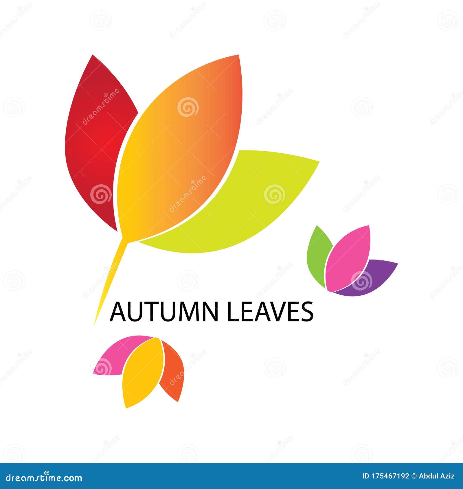 Autumn logo vector design stock illustration. Illustration of business ...