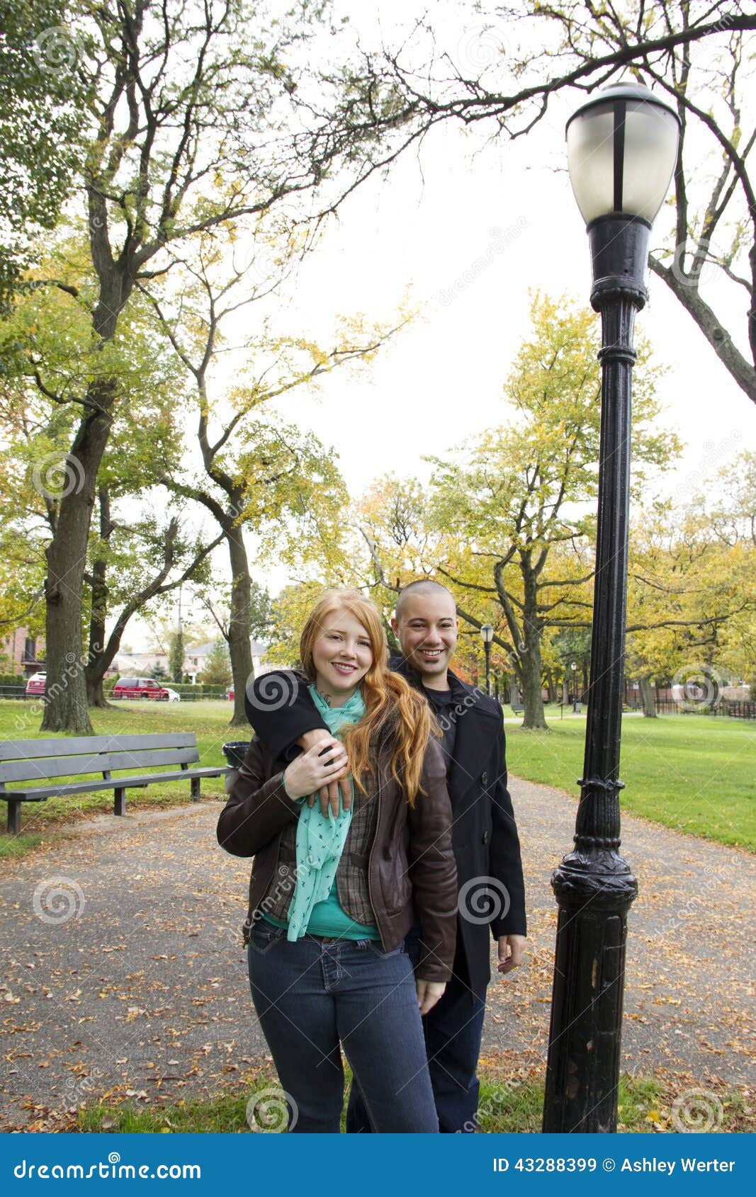Autumn Lovers stock image. Image of women, nature, caucasian - 43288399
